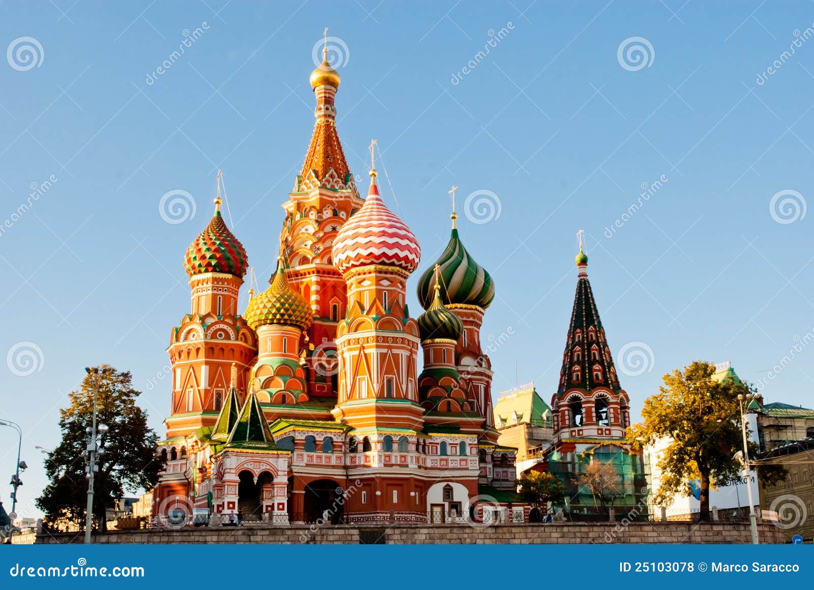 St. Basil s Cathedral stock photo. Image of icon, tsar - 25103078