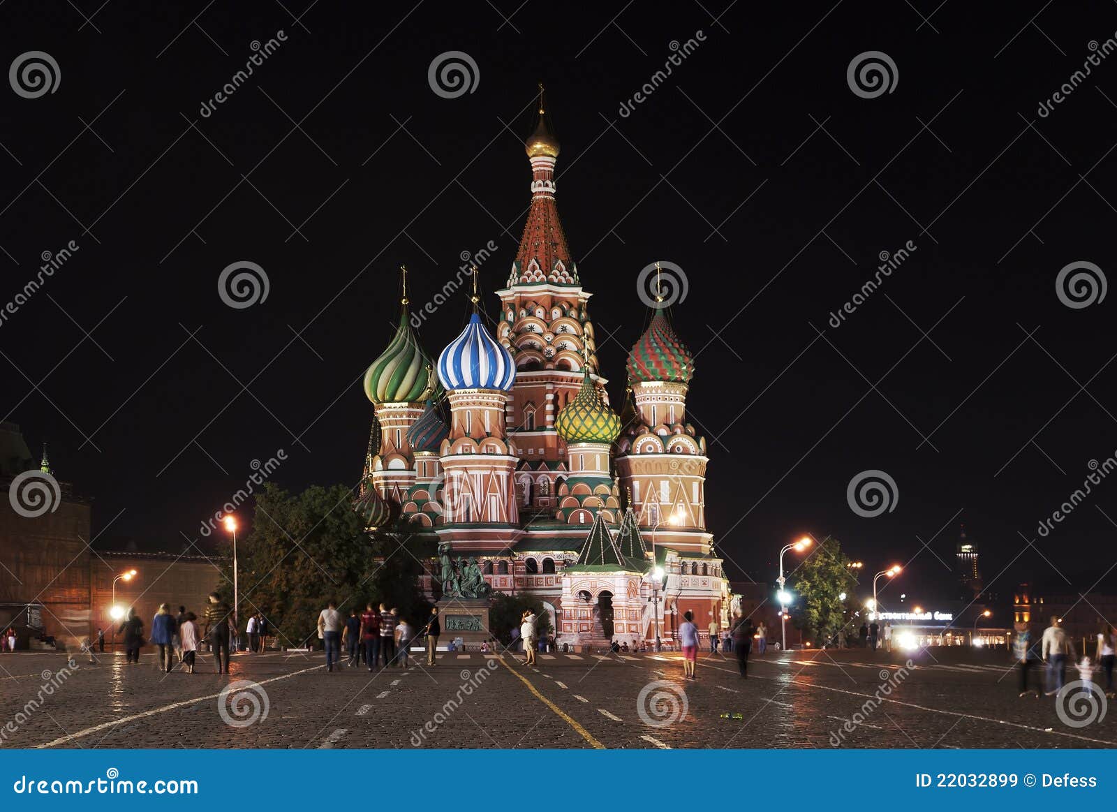 St. Basil S Cathedral on Red Square. Stock Image - Image of orthodox ...