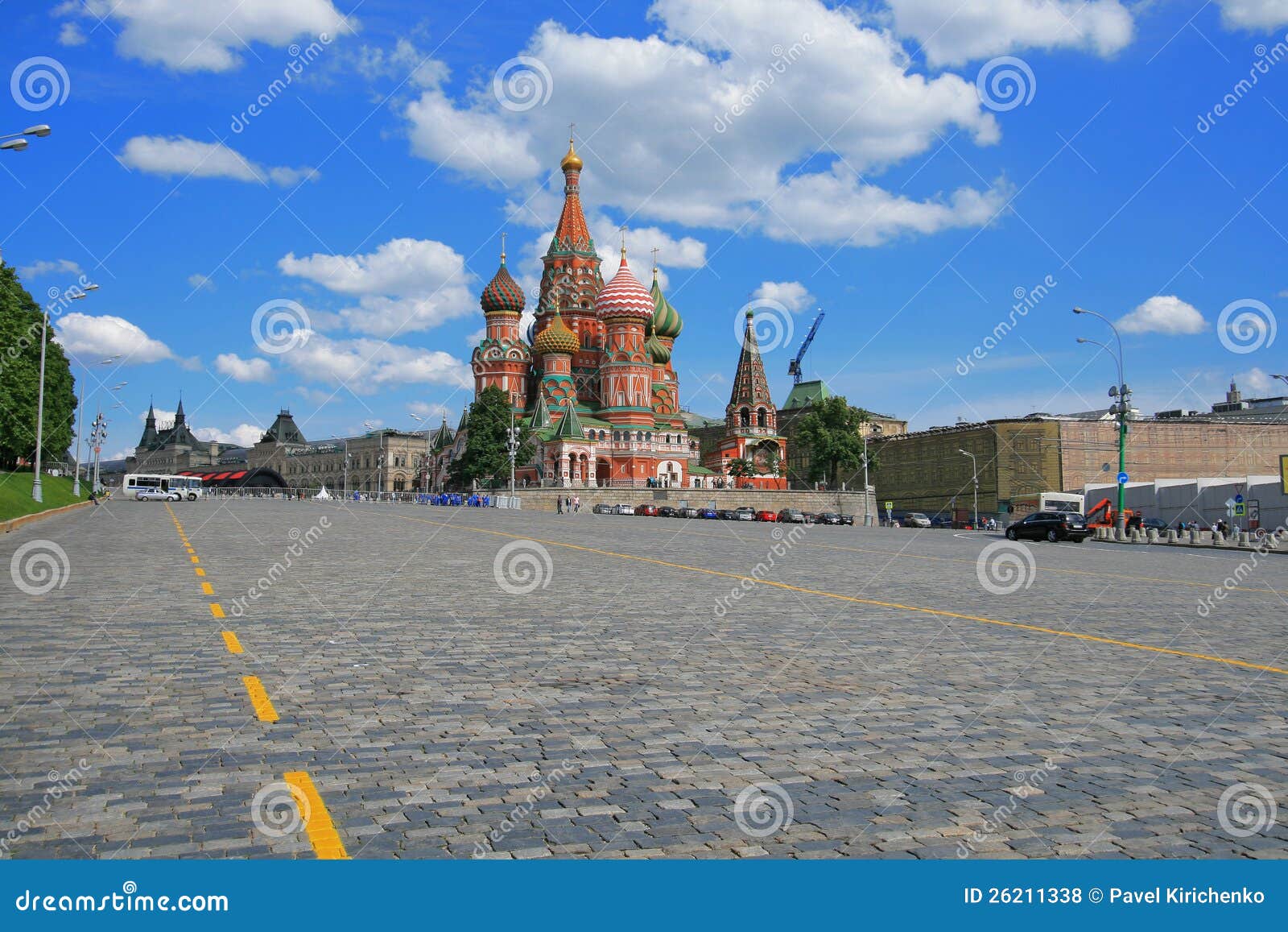 St. Basil S Cathedral at the Red Square Stock Photo - Image of basil ...