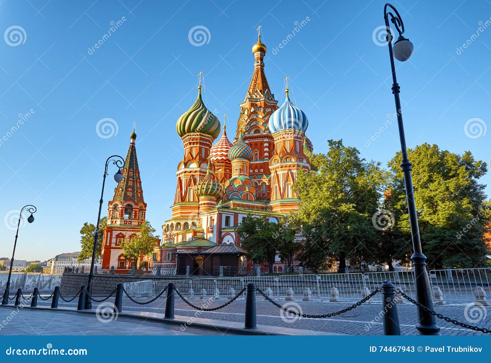 St. Basil S Cathedral on Red Square Stock Image - Image of buildings ...