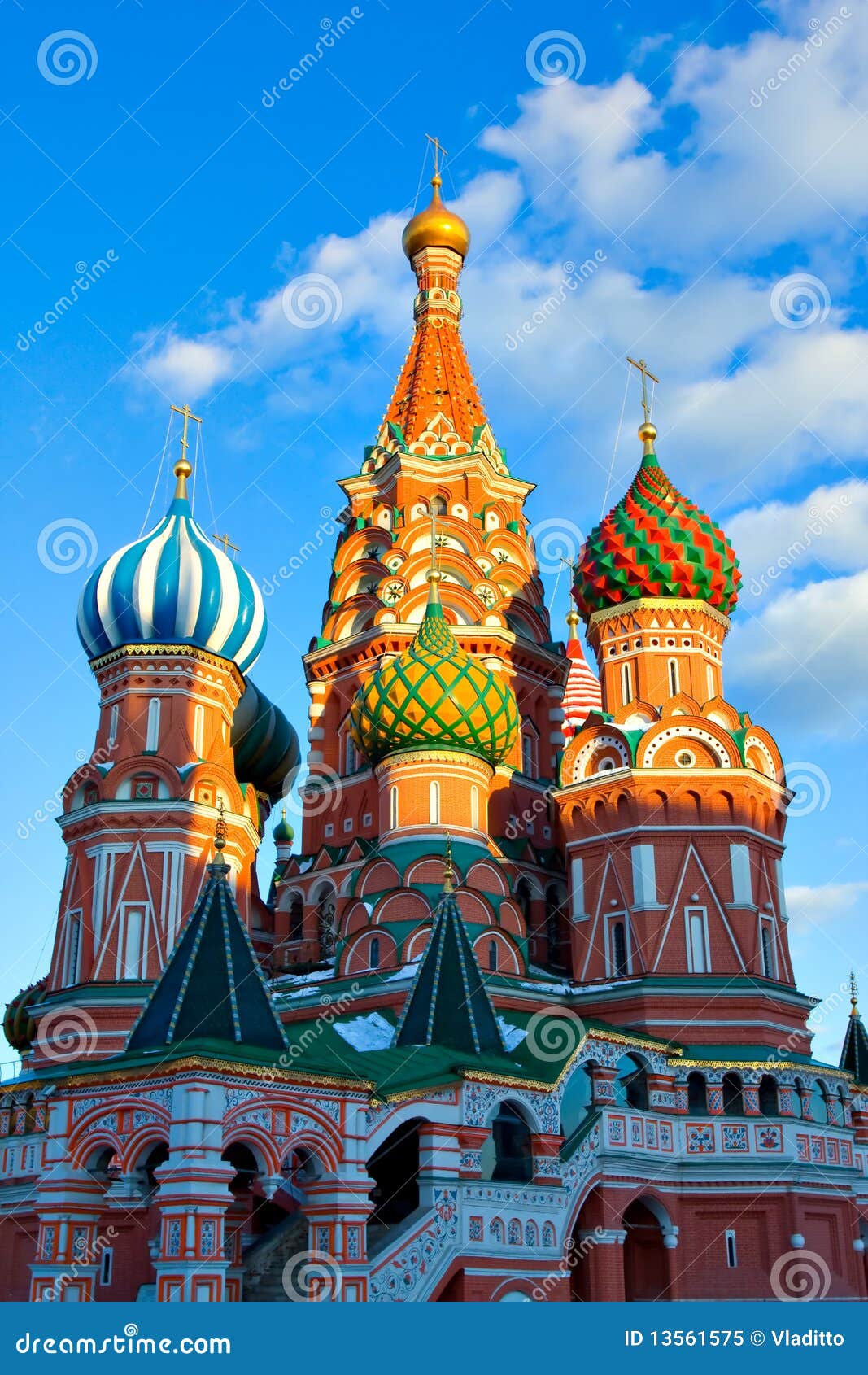 St Basils Cathedral on Red Square Stock Image - Image of city ...