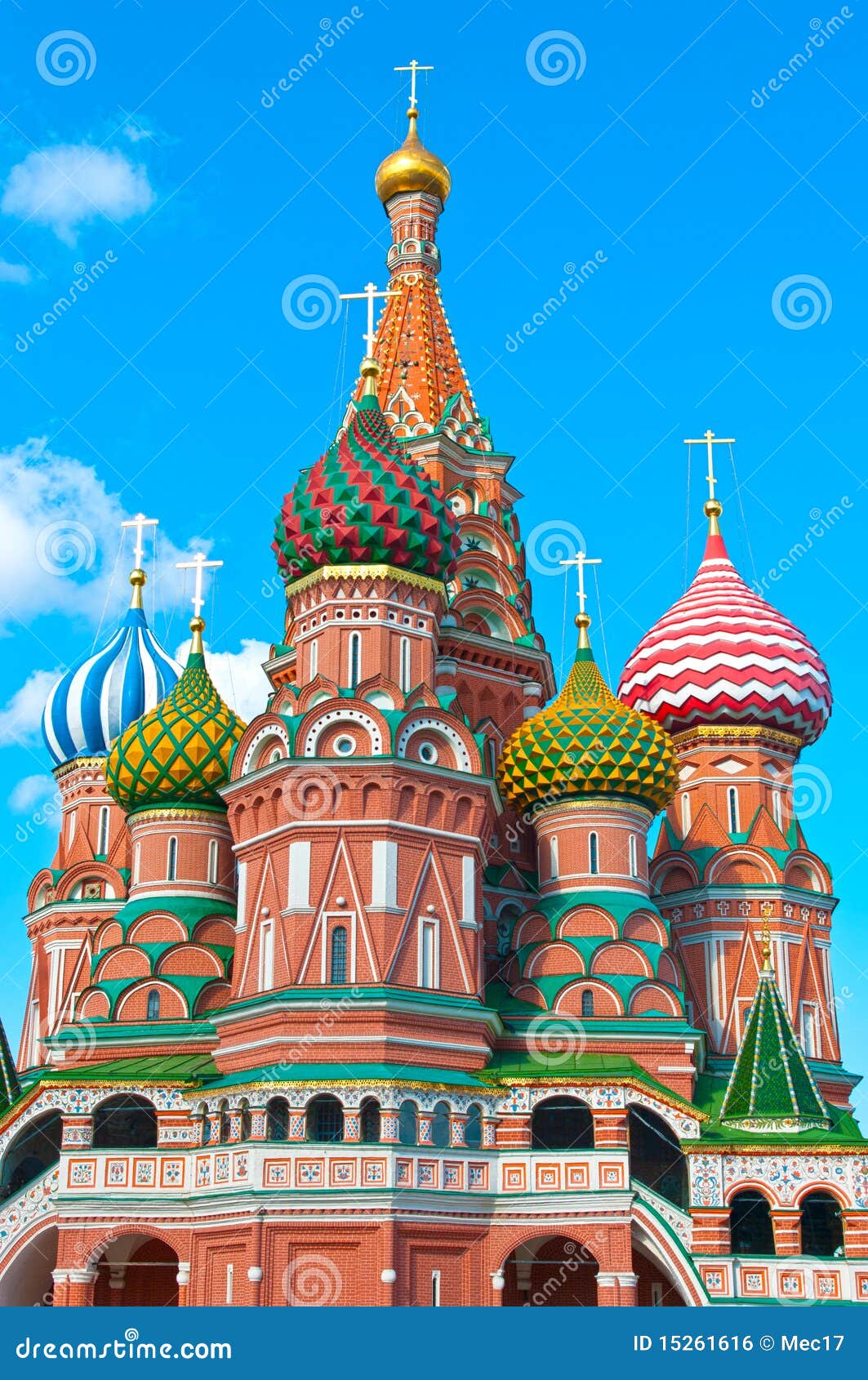 St Basils Cathedral on Red Square in Moscow Stock Photo - Image of dome ...