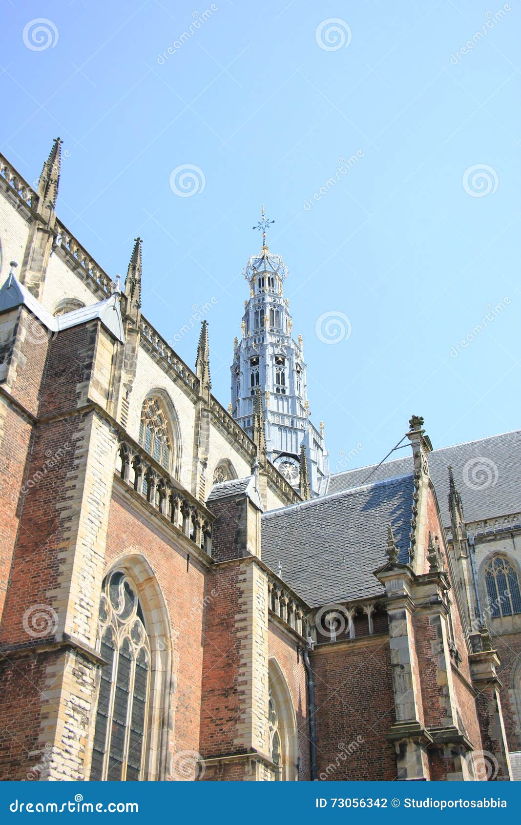 St Bavo Church - Haarlem photo stock. Image du antique - 73056342