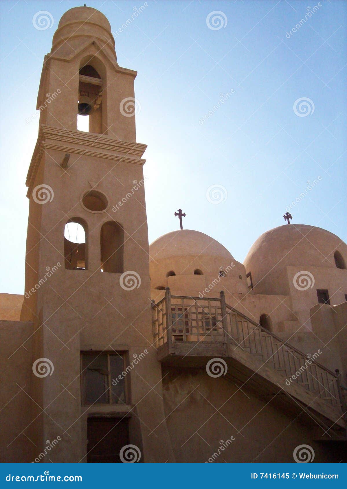 St bishoy Monastry stock image. Image of architecture - 7416145