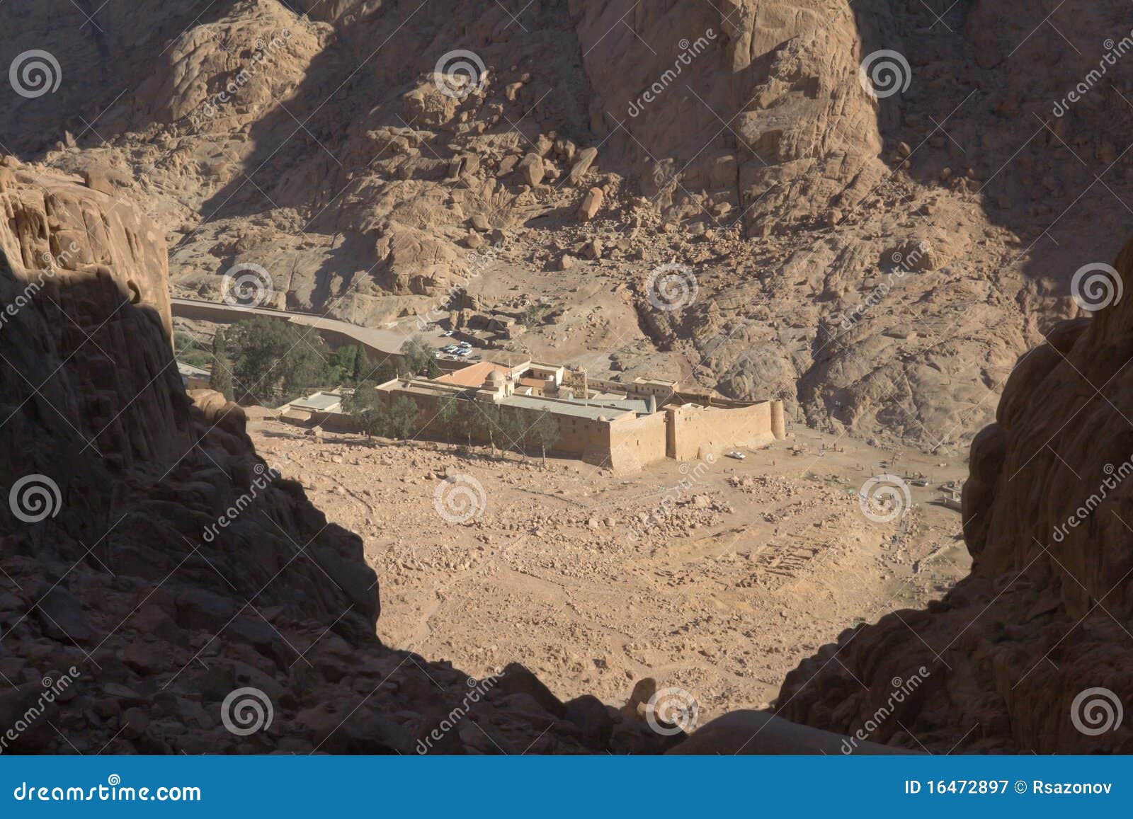 St. Catherine Monastery, Egypt Stock Image - Image of landscape, church ...