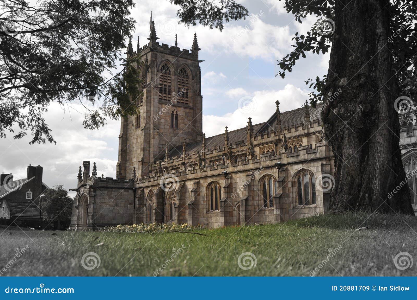 St Chad S Church Rochdale UK Stock Image - Image of parish, british ...