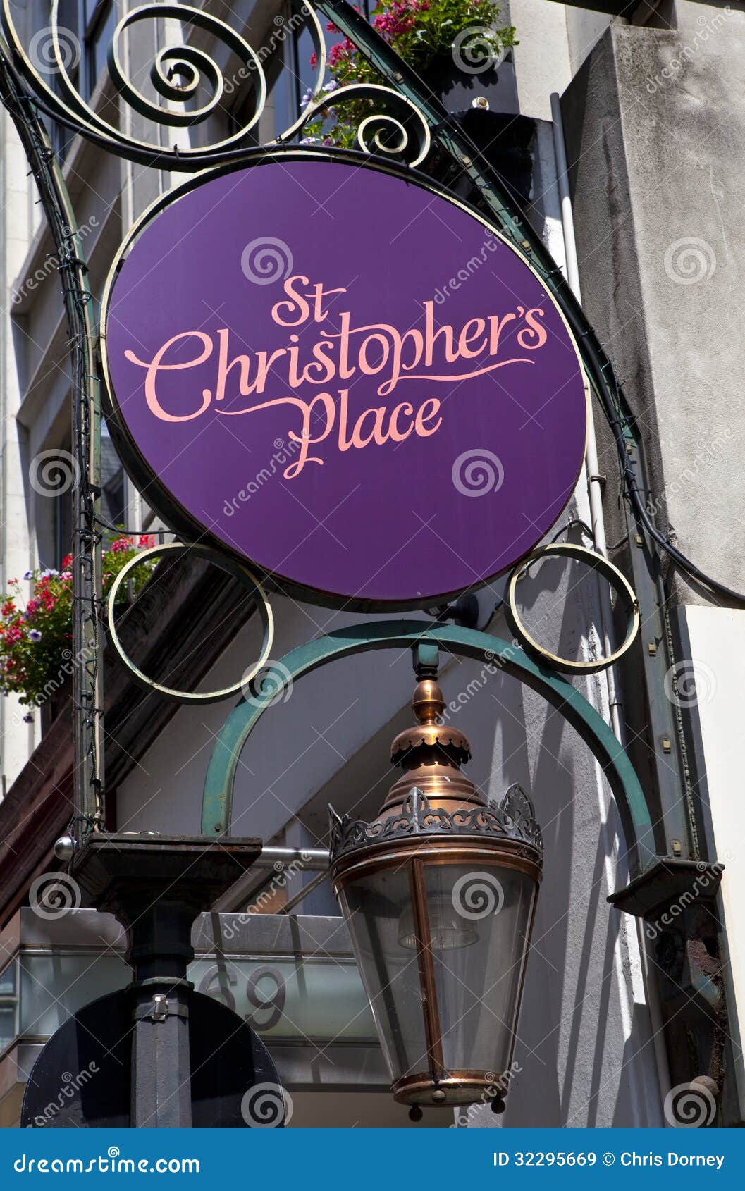 St. Christopher S Place in London Editorial Stock Image - Image of ...