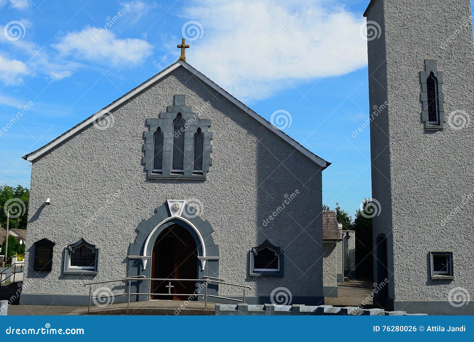 St Ciaran Church, Shannonbridge, Irlanda Fotografia Stock - Immagine di ...