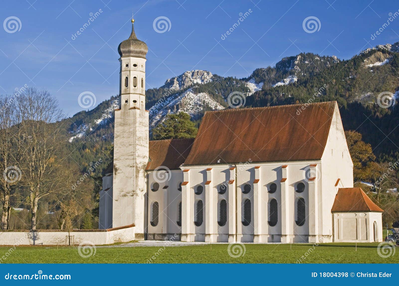 St. Coloman stock photo. Image of trees, coloman, blue - 18004398