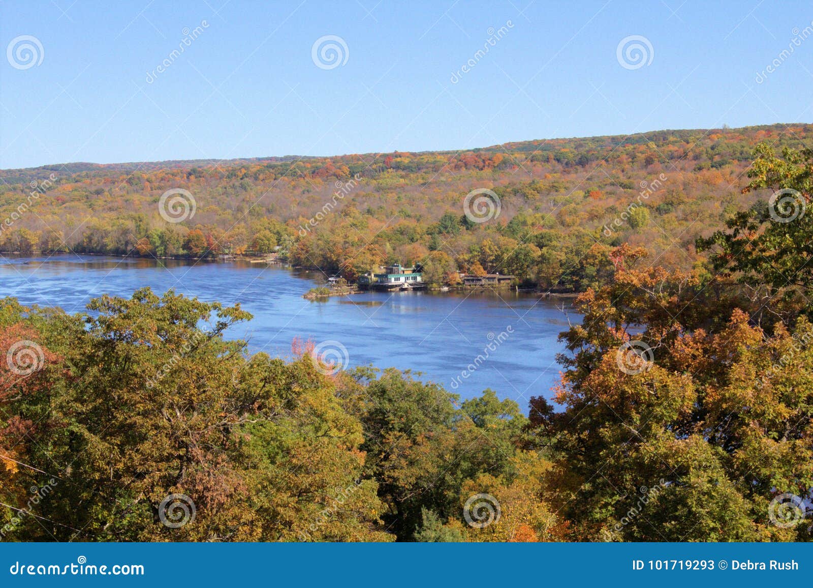 St. Croix Scenic River in October Stock Image - Image of fall, river ...