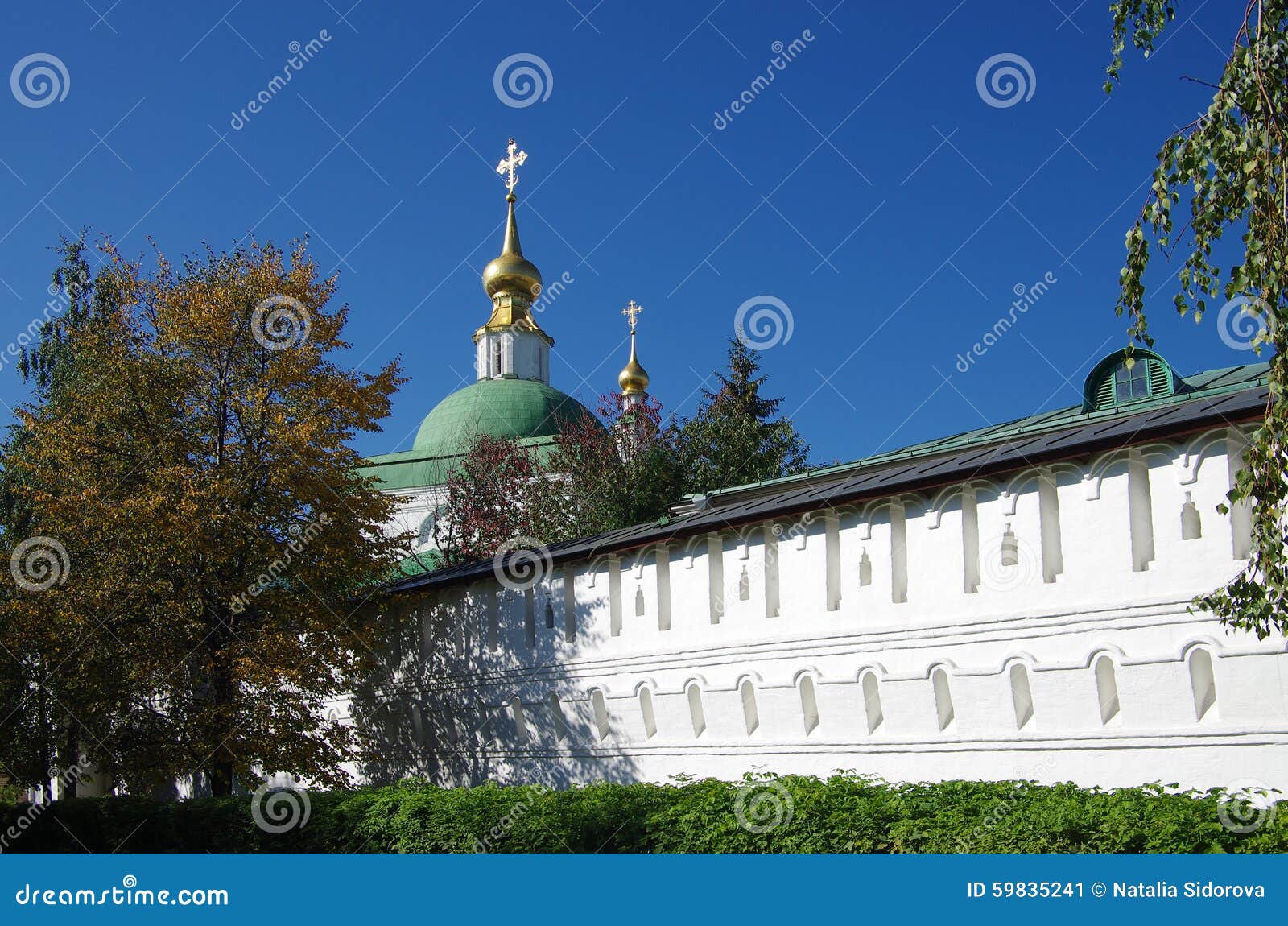 St. Daniel Monastery in Moscow Stock Image - Image of orthodox, russia ...