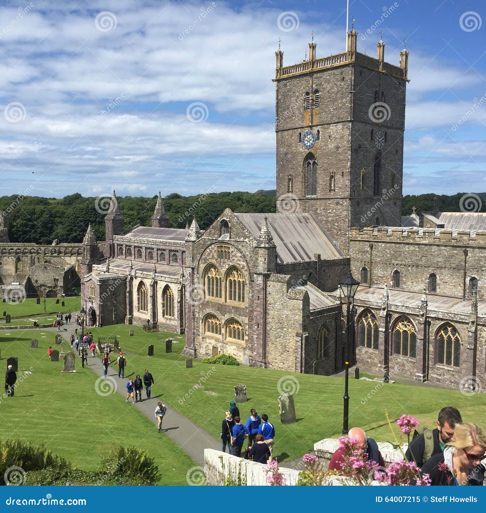 St David S Cathedral, Wales Editorial Image - Image of davids, tourists ...