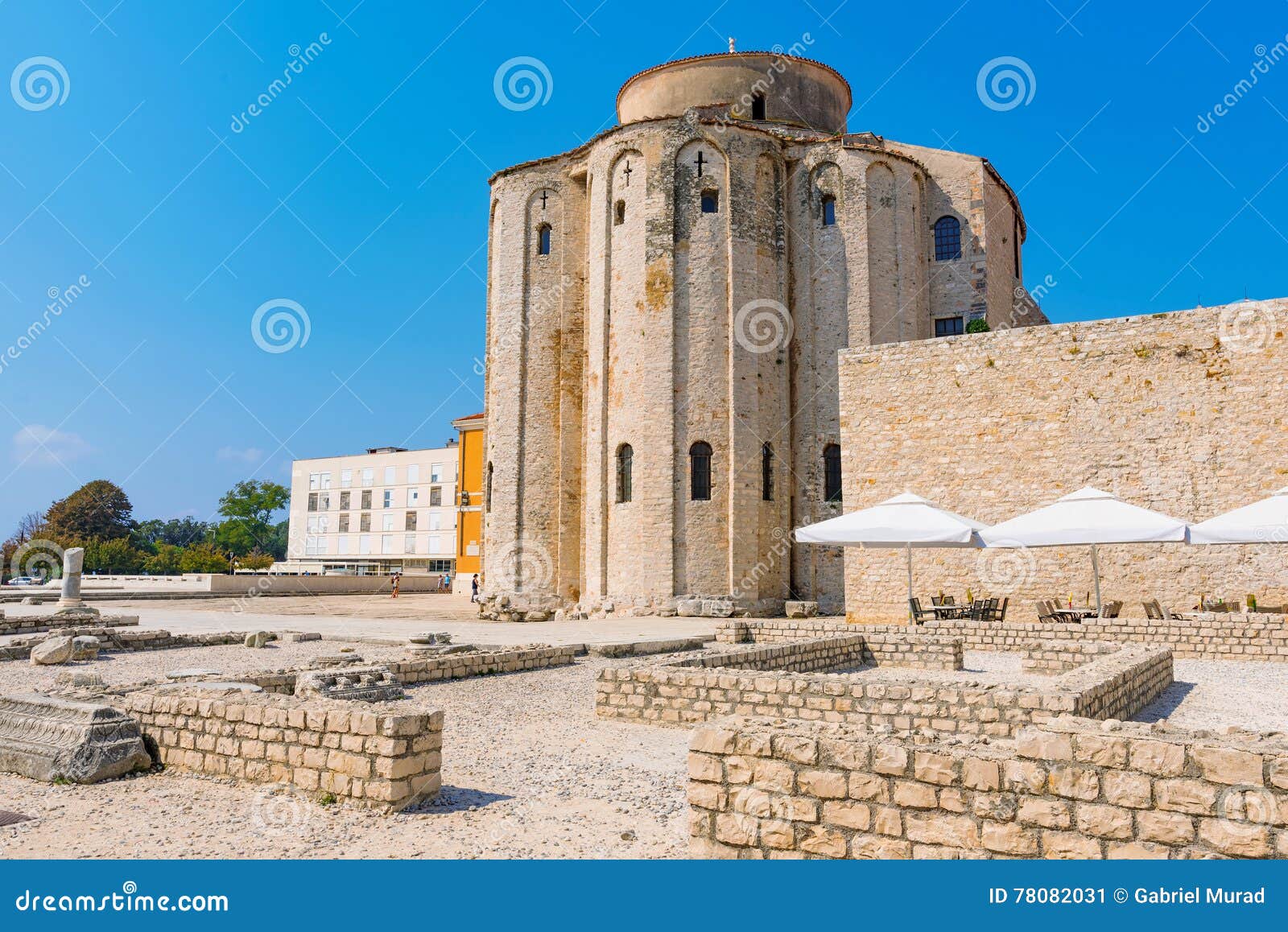St donatus cathedral stock image. Image of destination - 78082031