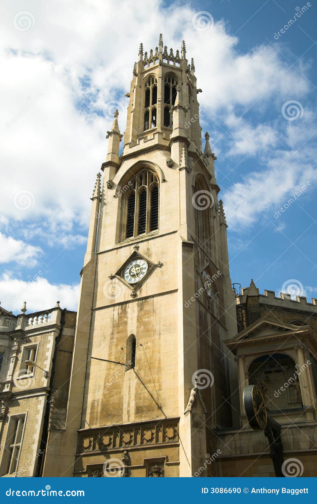 St. Dunstan Church stock photo. Image of religious, city - 3086690