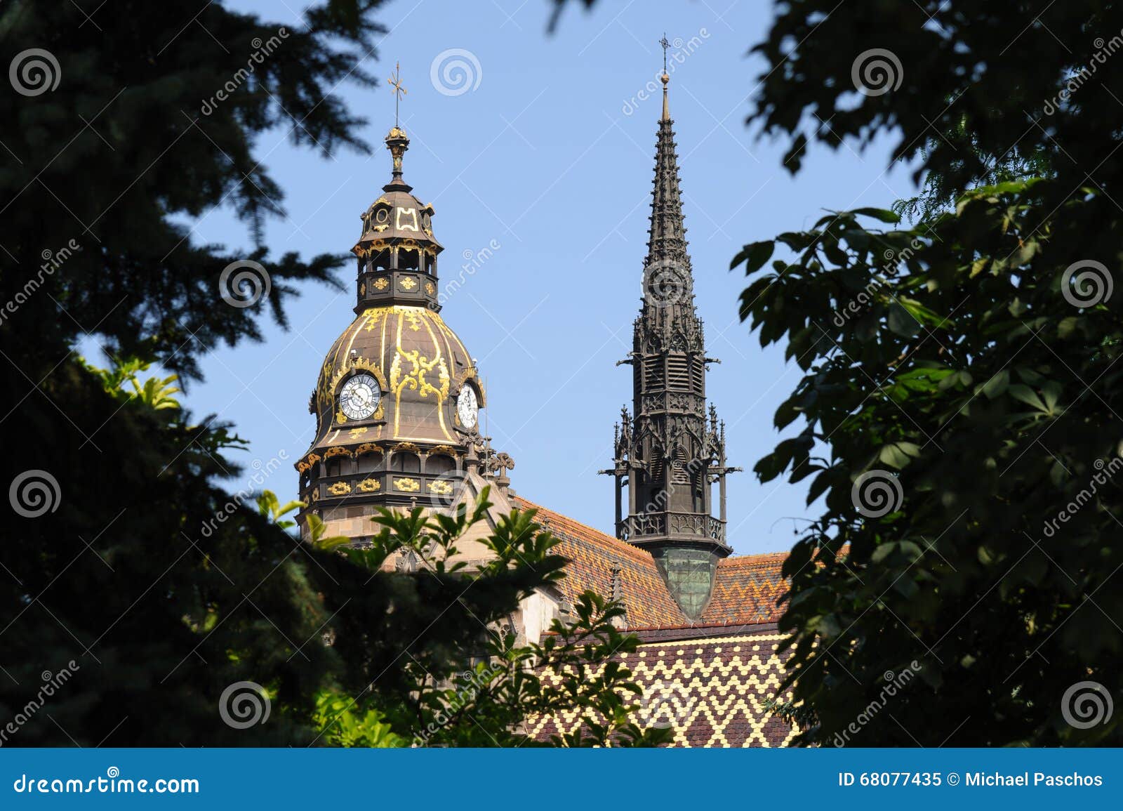 St Elisabeth Cathedral Helmet Tower Stock Photos - Free & Royalty-Free ...