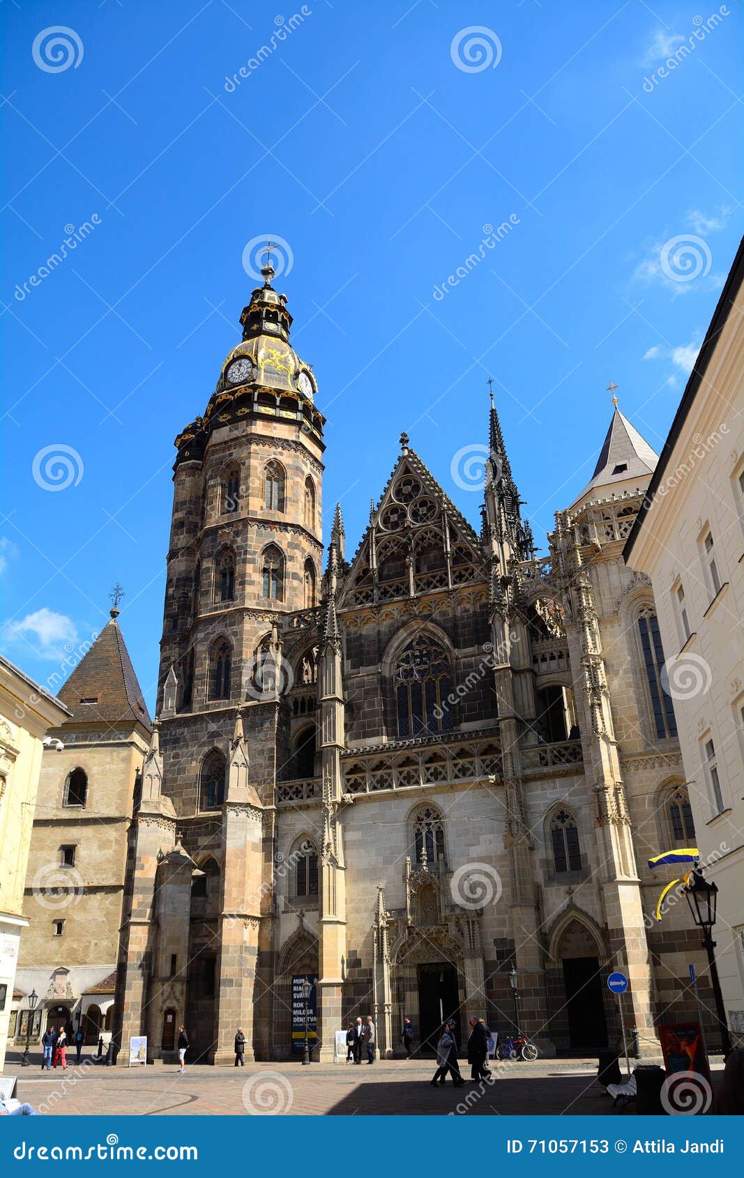 St. Elizabeth Cathedral, Kosice, Slovakia Editorial Stock Photo - Image ...