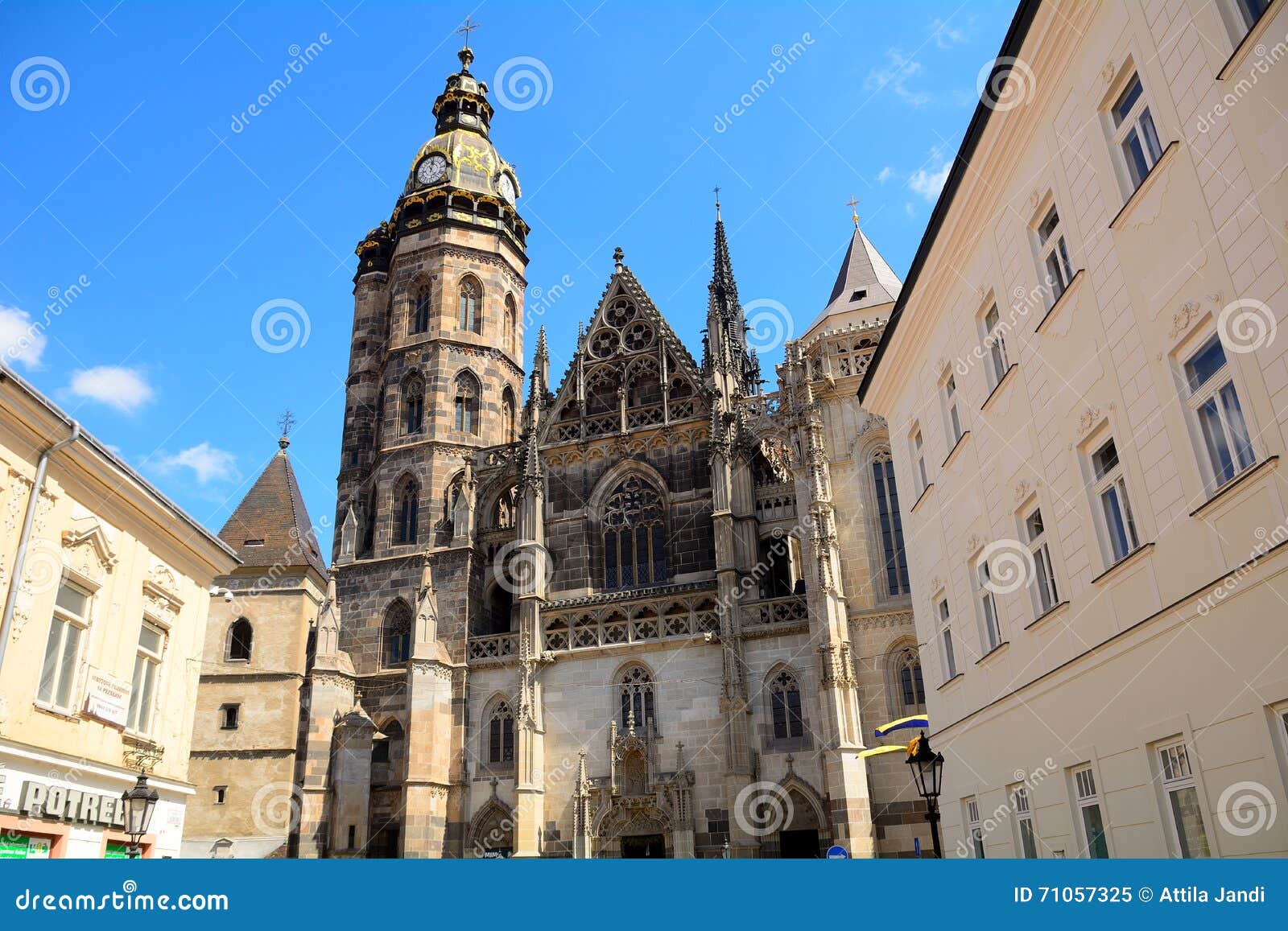 St. Elizabeth Cathedral, Kosice, Slovakia Editorial Image - Image of ...