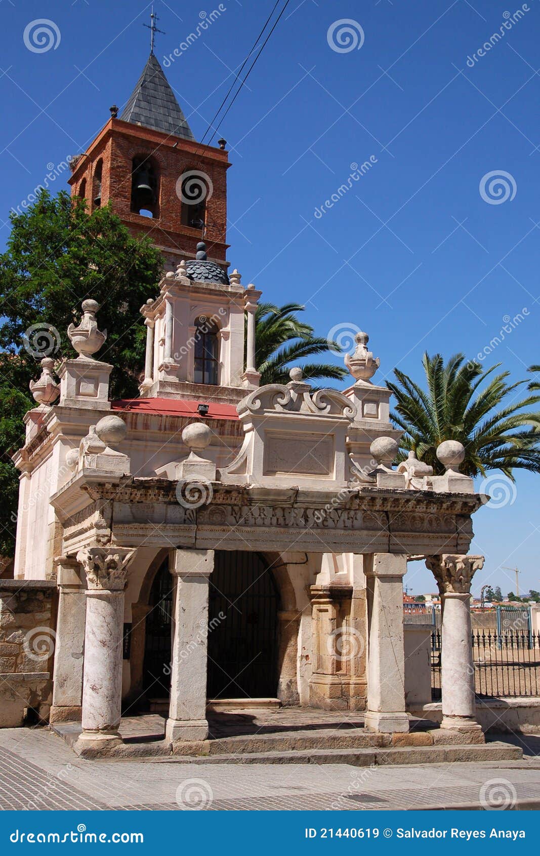 St Eulalia Church in Merida Stock Image - Image of door, rome: 21440619