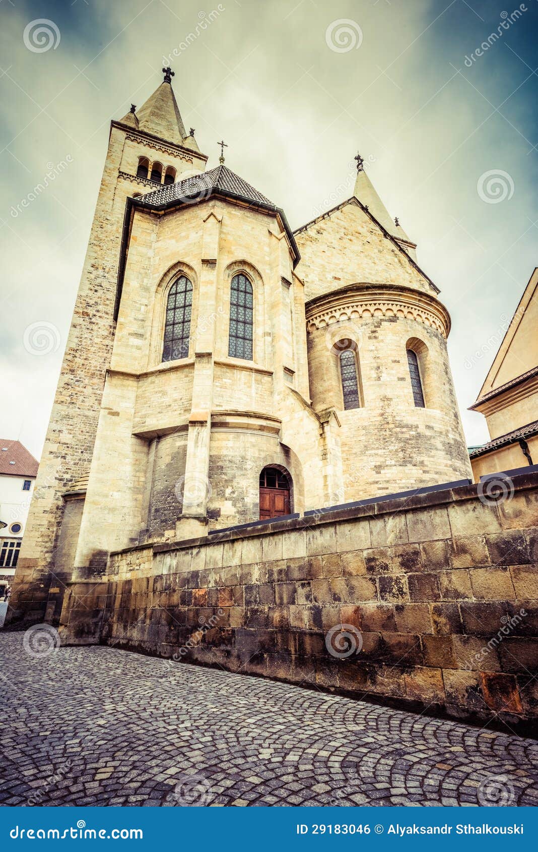 St George Basilica, Prague stock photo. Image of brown - 29183046