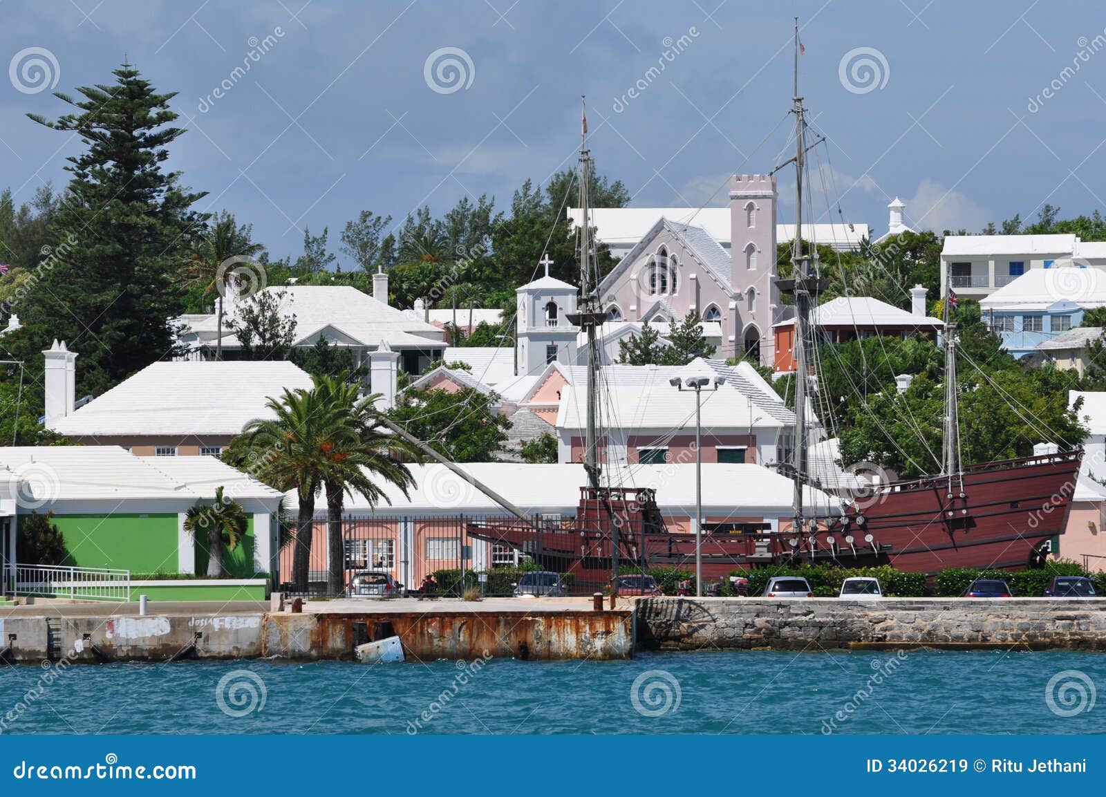 St. George in Bermuda stock image. Image of resort, seascape - 34026219