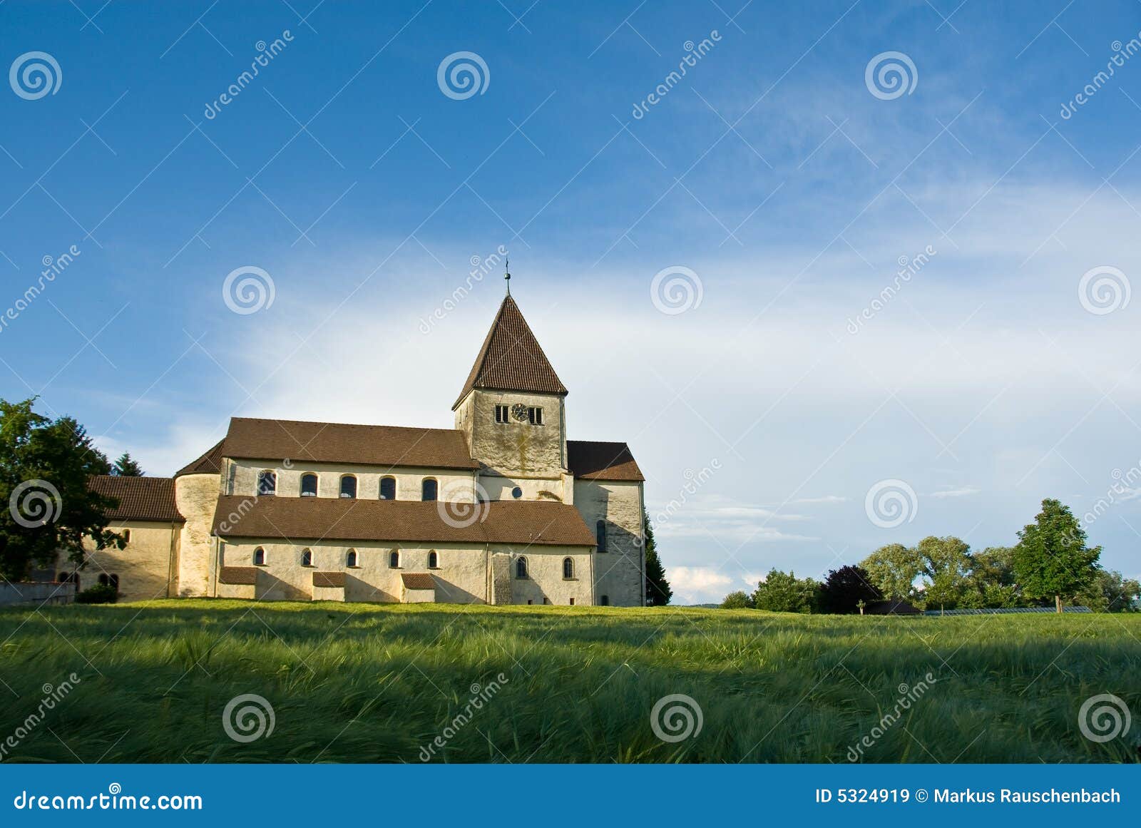 St. George Church, Germany stock image. Image of grass - 5324919