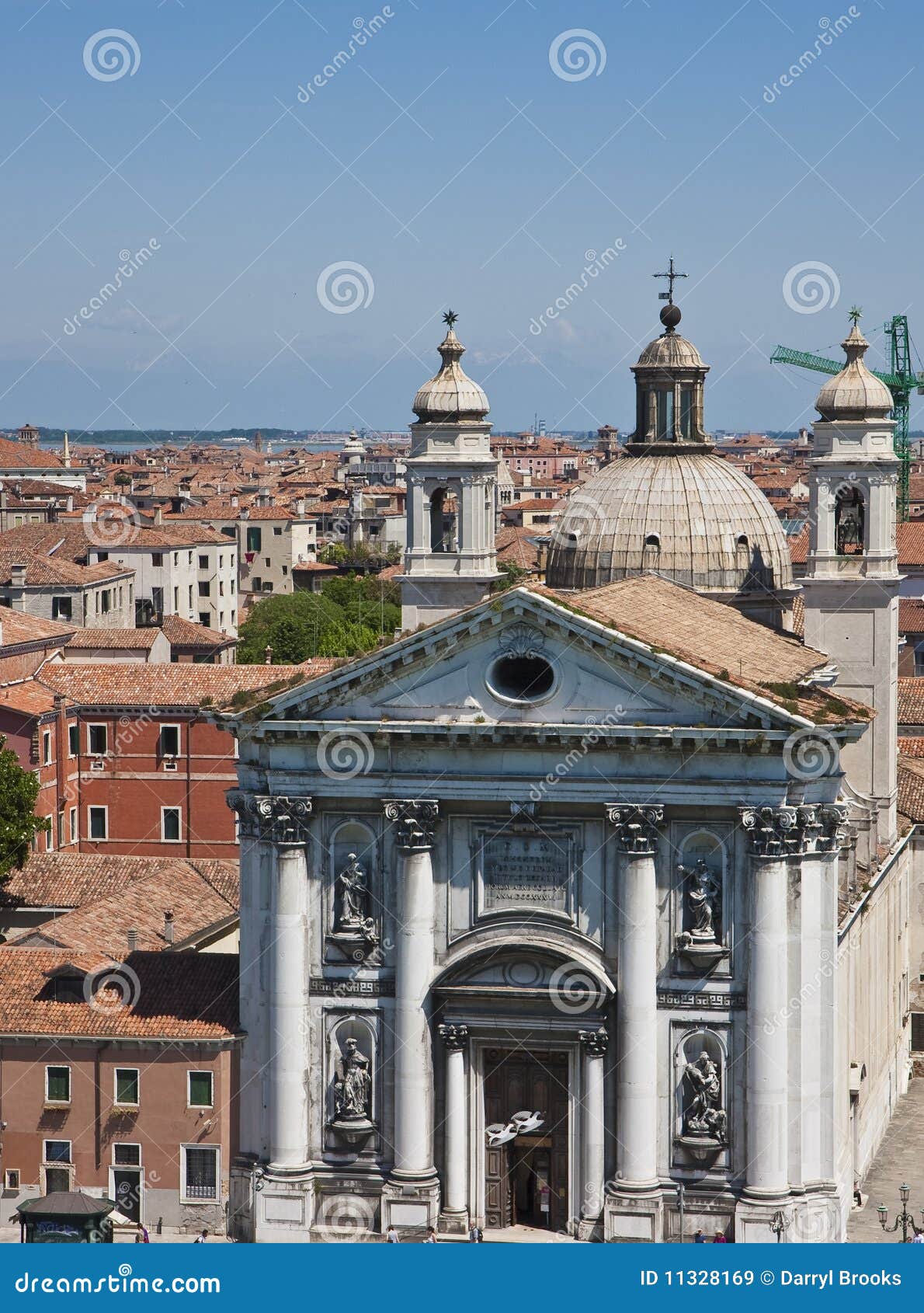 St George Church in Venice stock image. Image of venice - 11328169