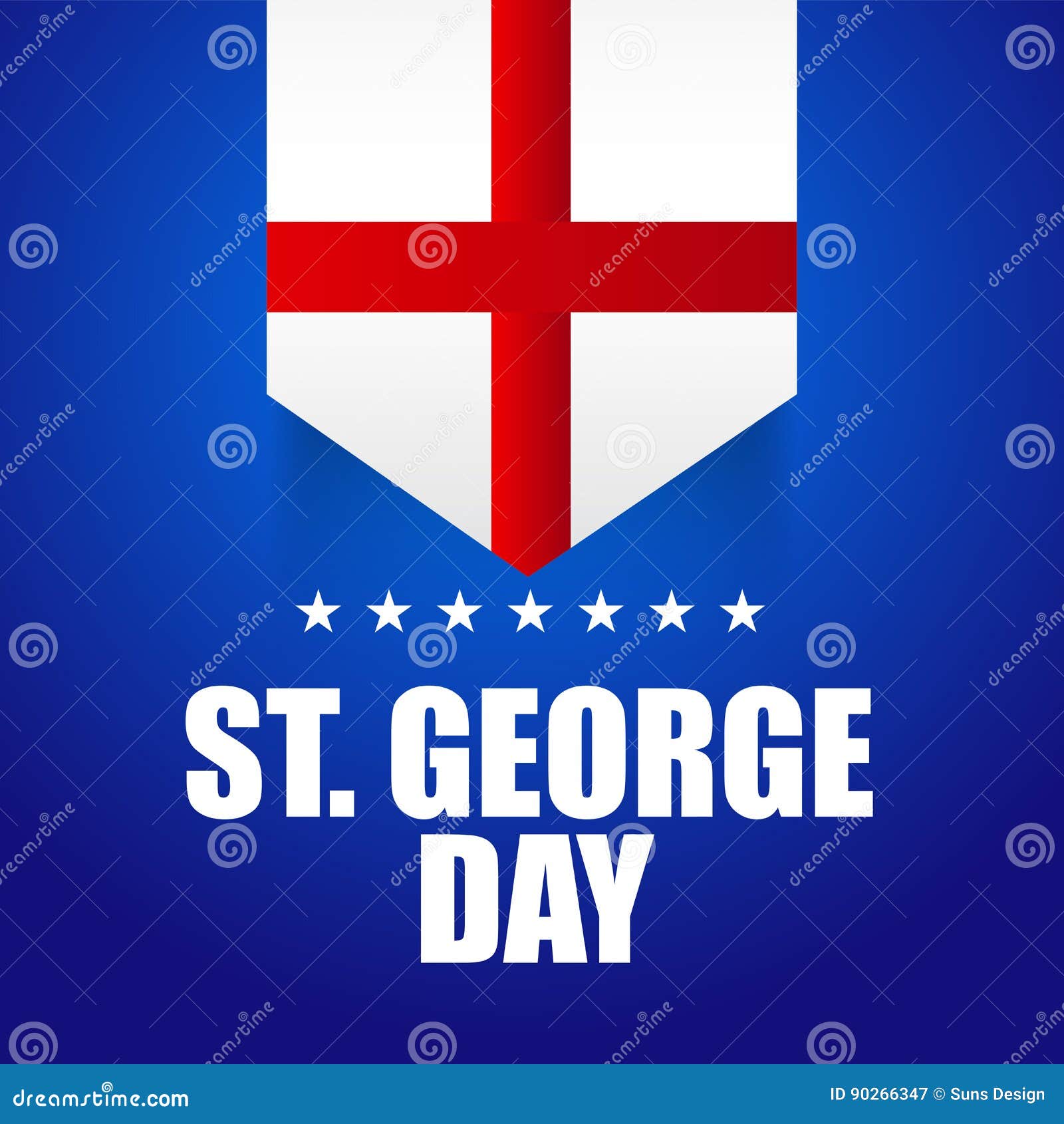 St George Day stock illustrationer. Illustration av rött - 90266347