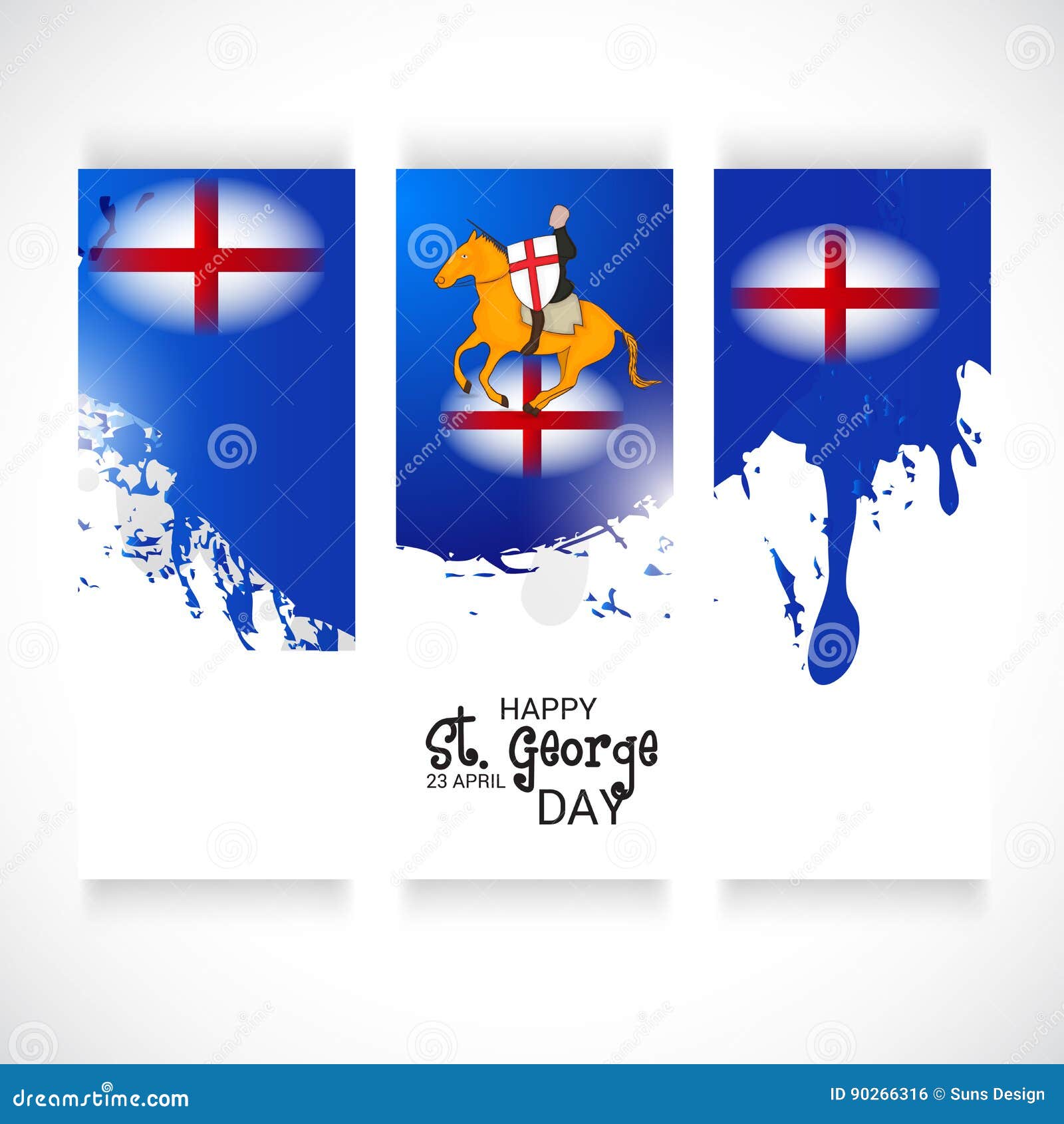 St. George Day stock illustration. Illustration of ancient - 90266316