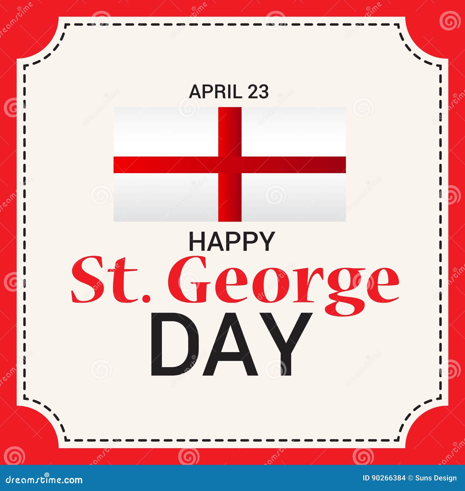 St. George Day stock illustration. Illustration of nation - 90266384