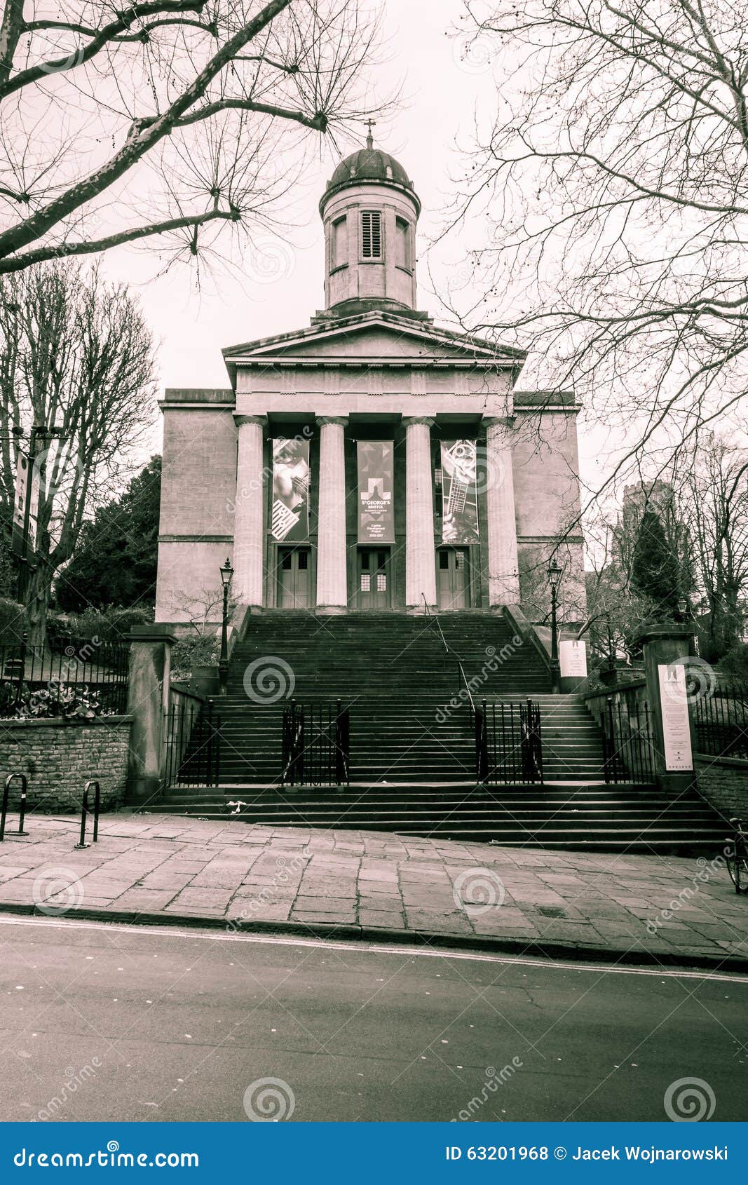 St George Hall Bristol Facade Redaktionell Arkivfoto - Bild av ...