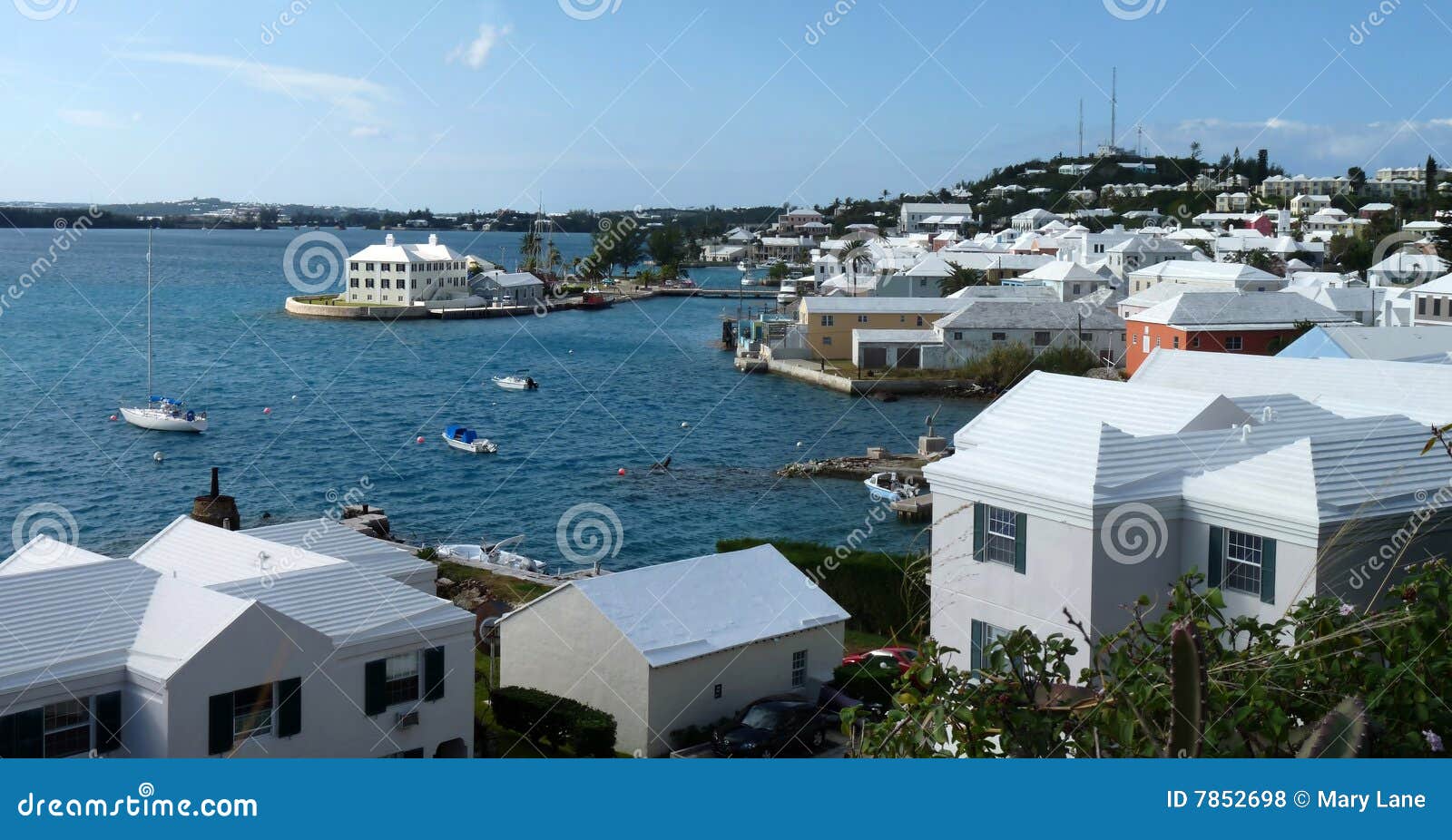 St. George Harbour stock photo. Image of landscape, harbour - 7852698