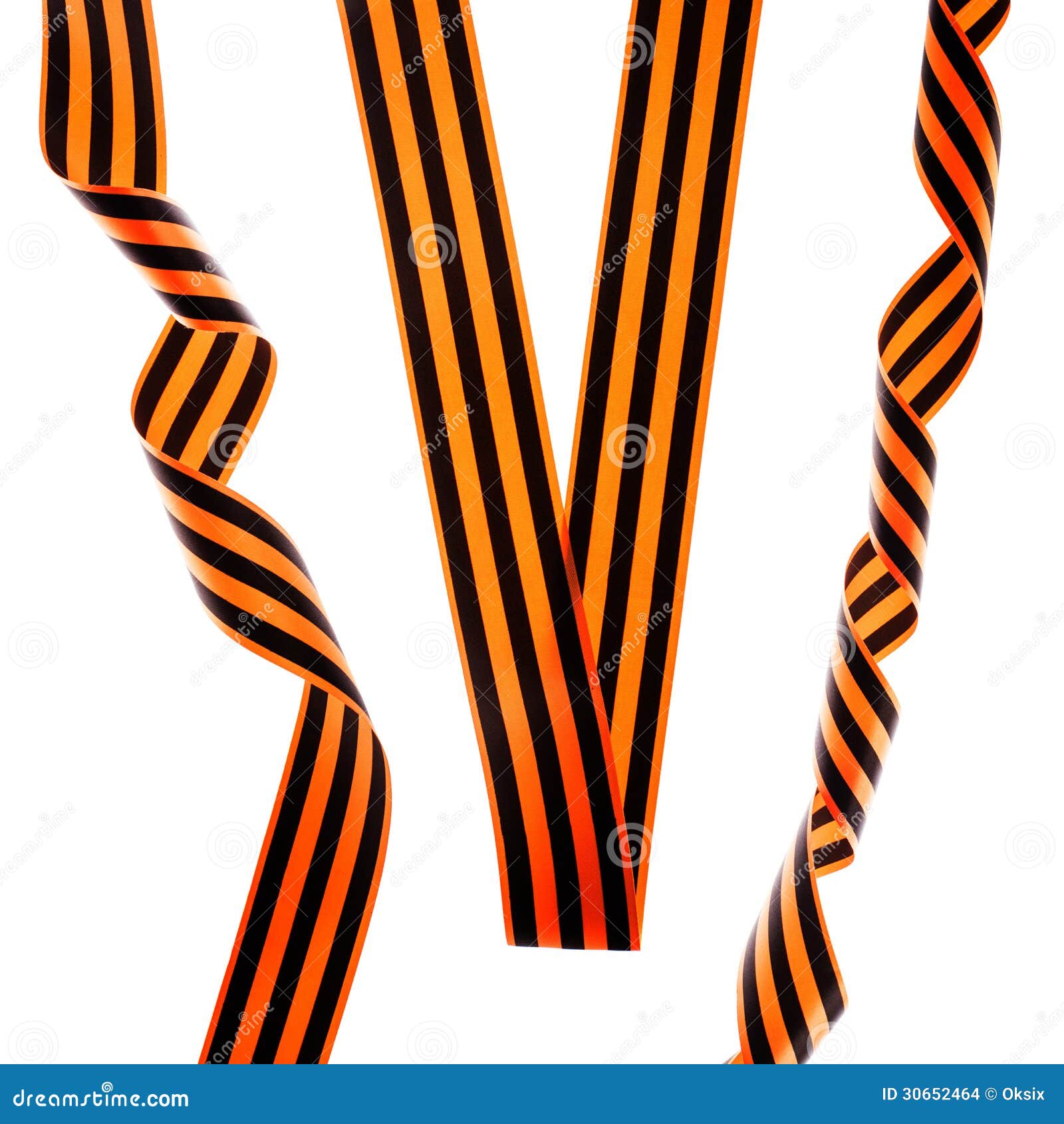 St George Ribbon fotografia stock. Immagine di memoria - 30652464