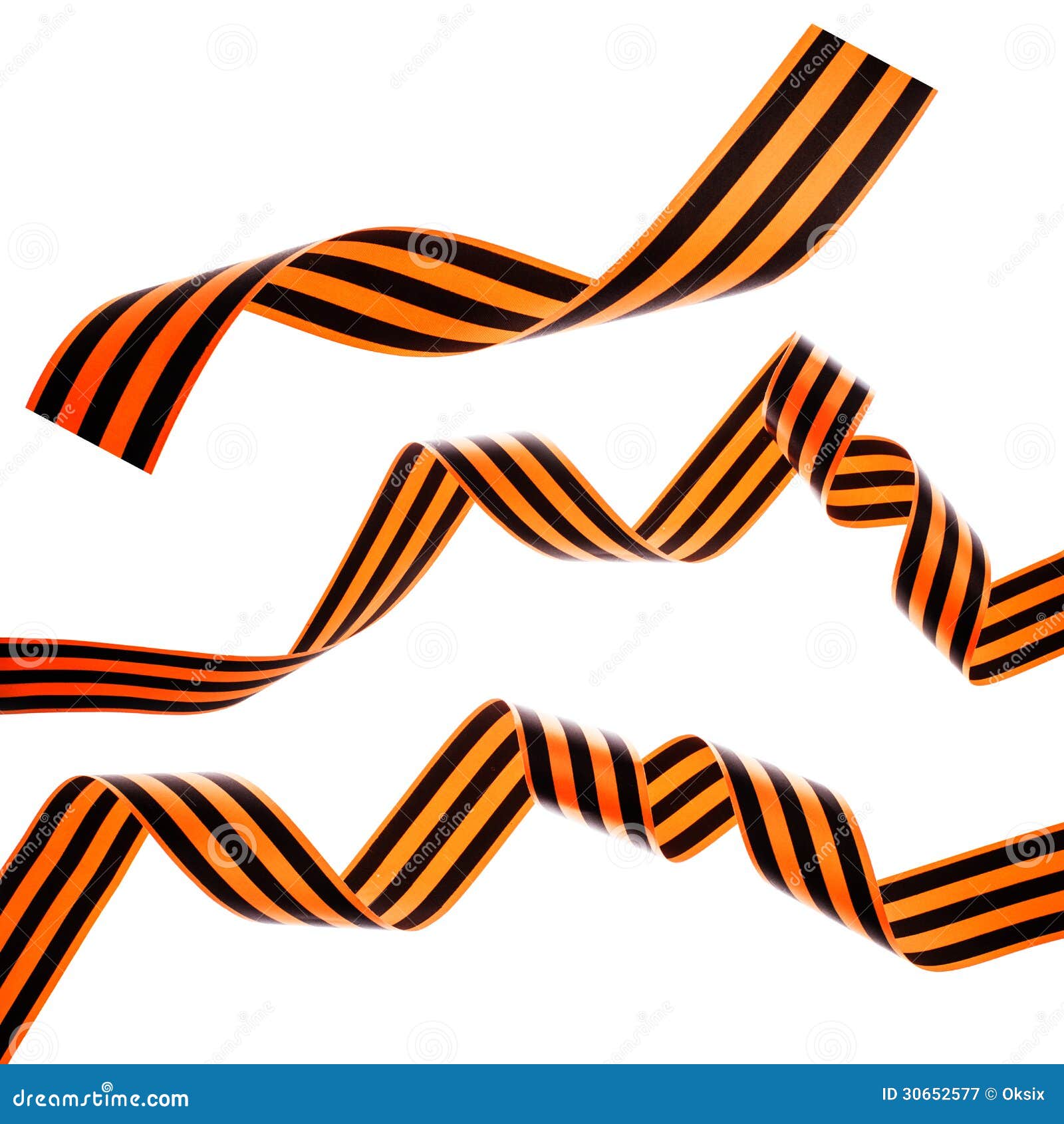 St. George Ribbon imagen de archivo. Imagen de logro - 30652577