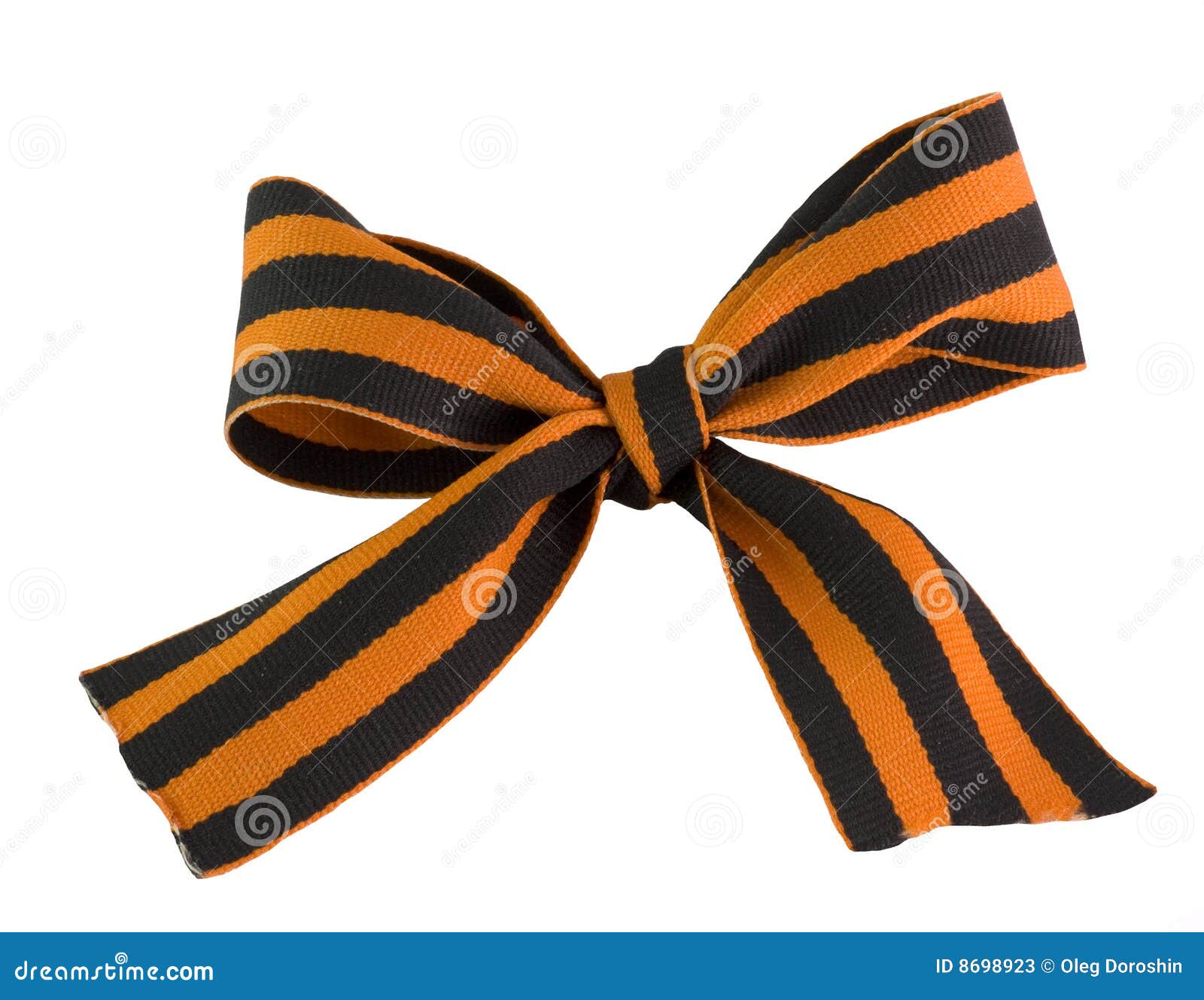 St george ribbon stock image. Image of gift, white, knot - 8698923