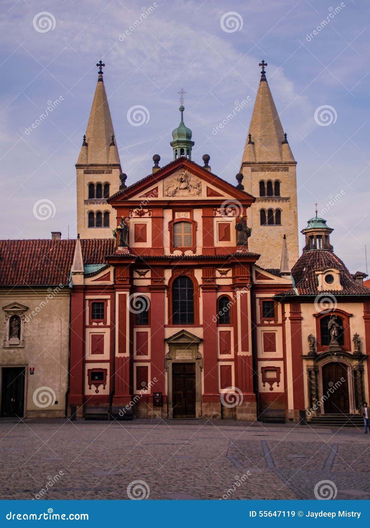 St. George S Basilica, Prague Editorial Stock Image - Image of history ...