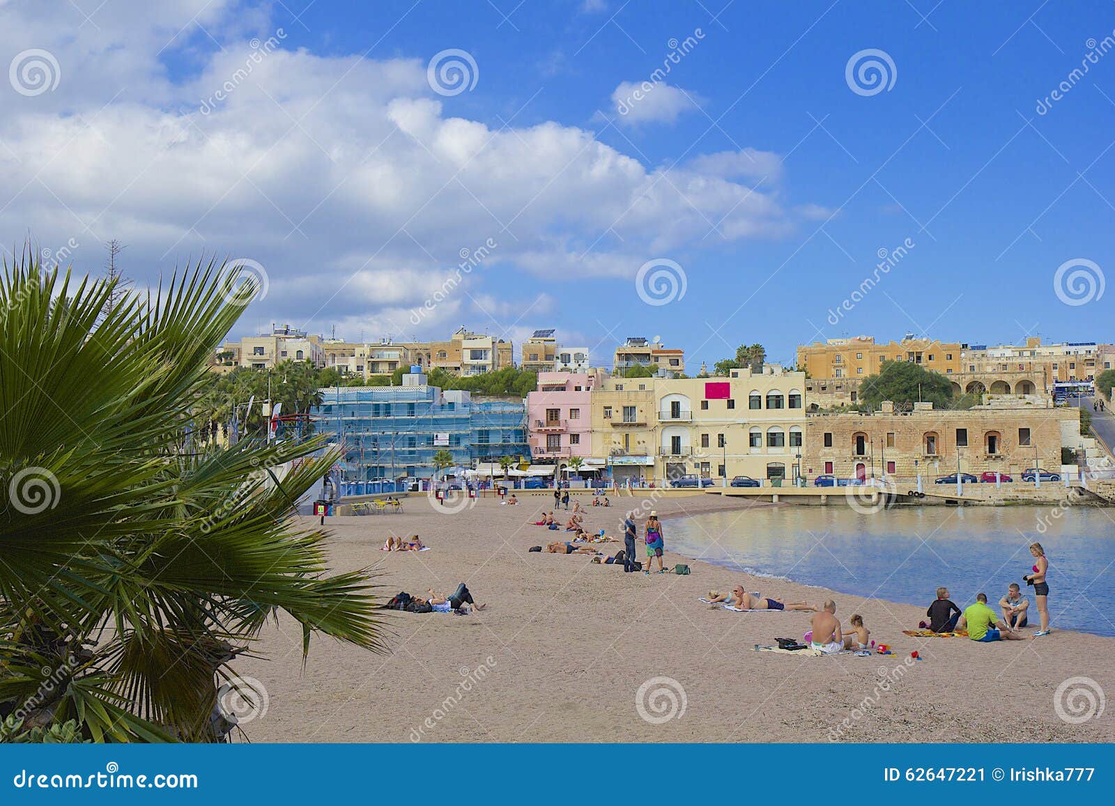 St George S Bay, St Julians, Malta Editorial Photo - Image of julians ...
