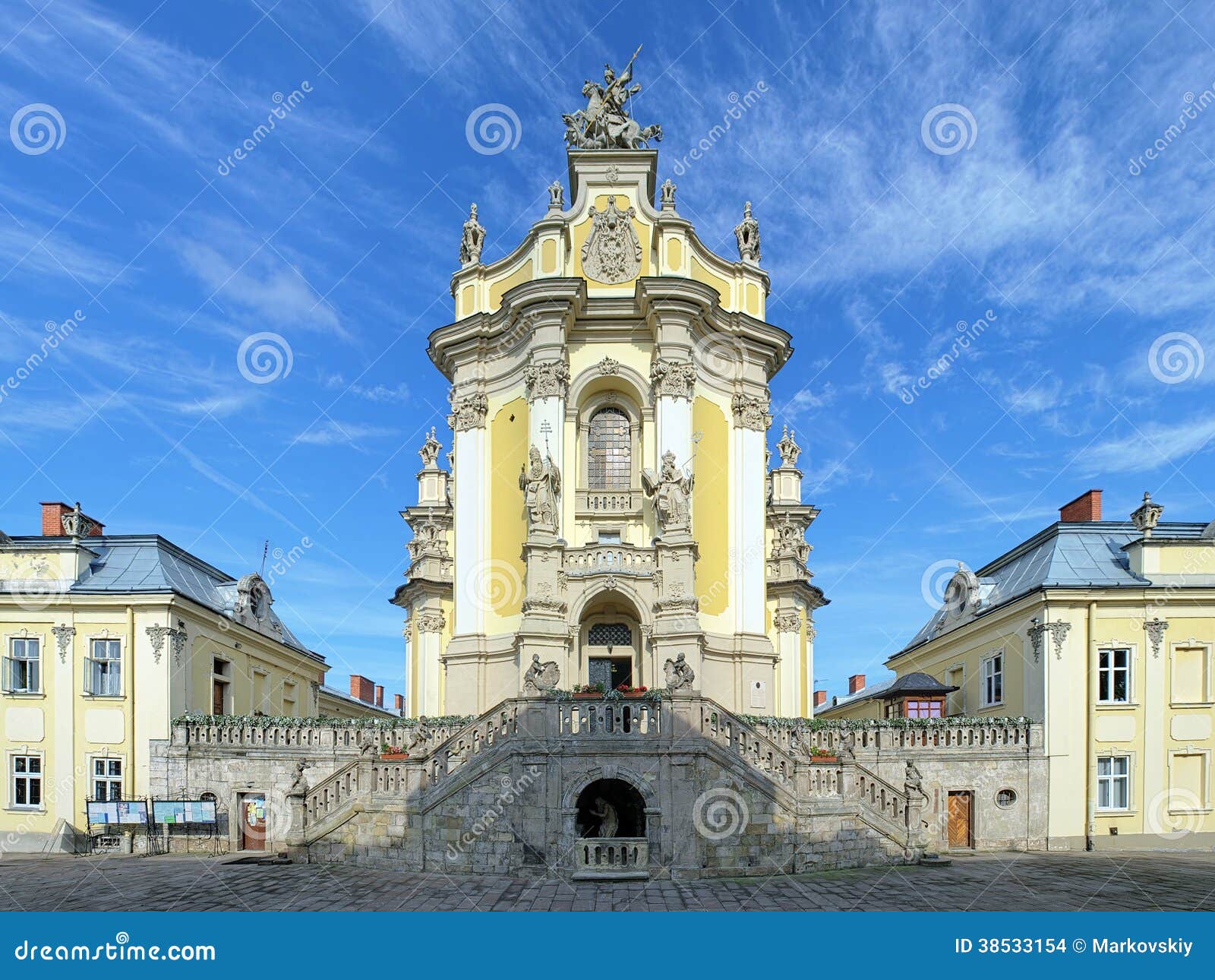 St. George S Cathedral in Lviv, Ukraine Stock Photo - Image of lviv ...