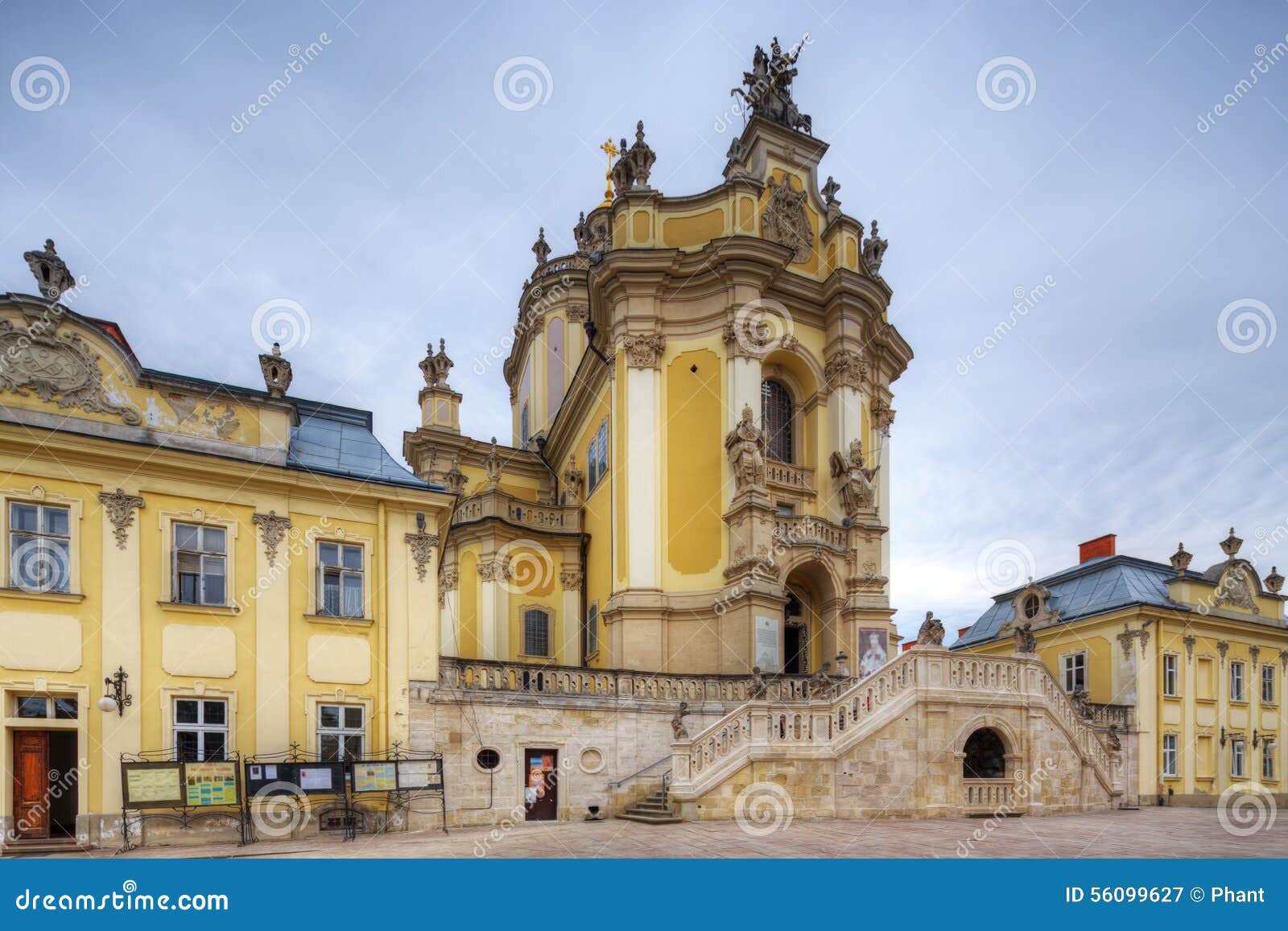 St. George S Cathedral in Lviv, Ukraine Stock Image - Image of church ...