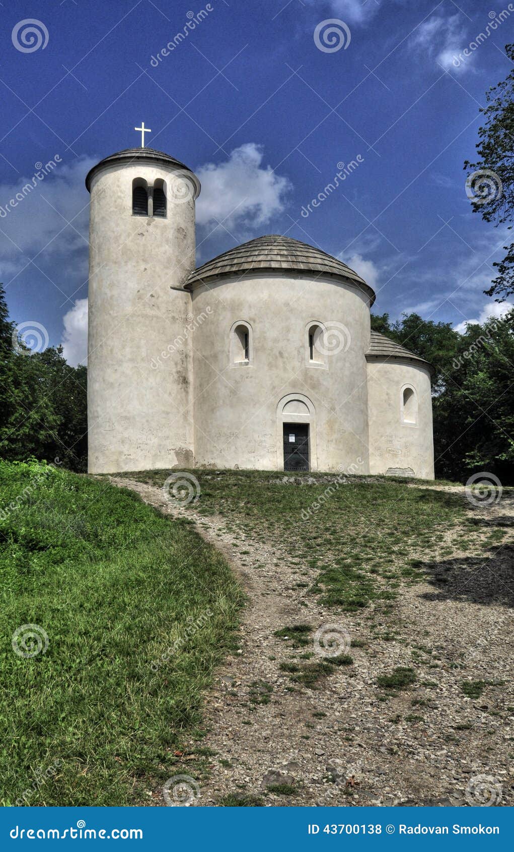 St. George S Chapel on Mount Rip Stock Photo - Image of historical ...