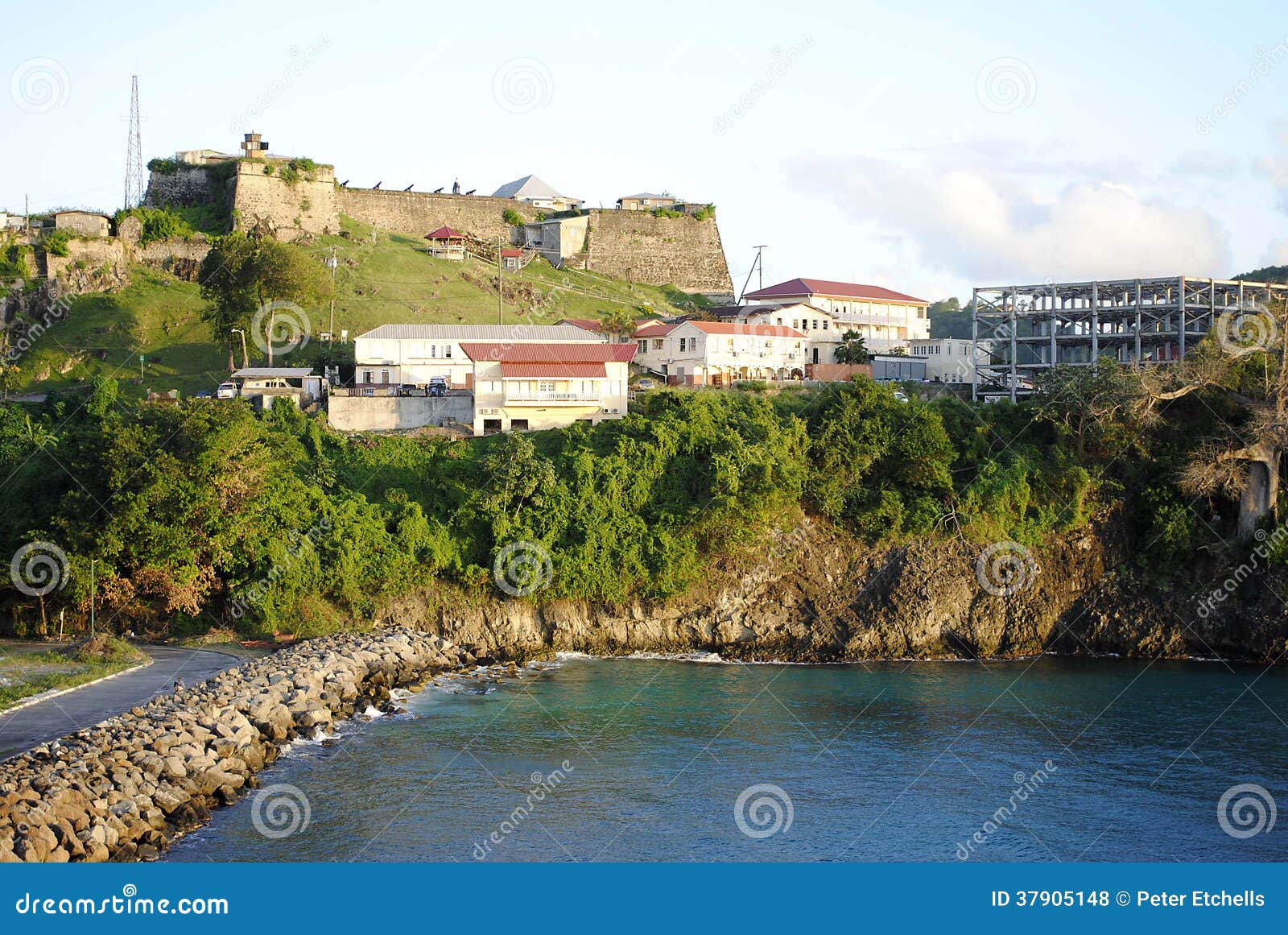 St George S Fort in Grenada Stock Photo - Image of architecture ...