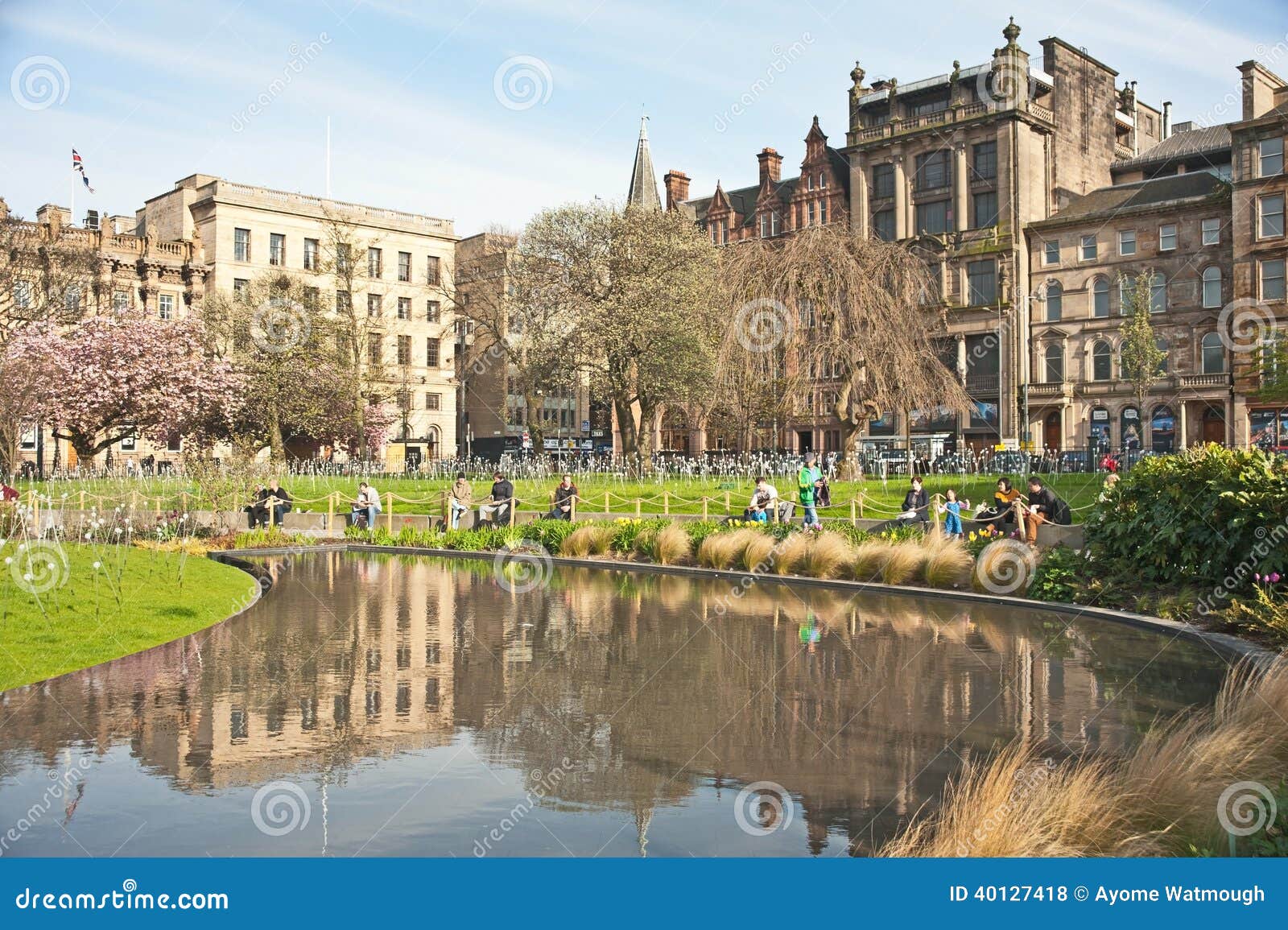 St George Square Edinburgh fotografia stock editoriale. Immagine di ...