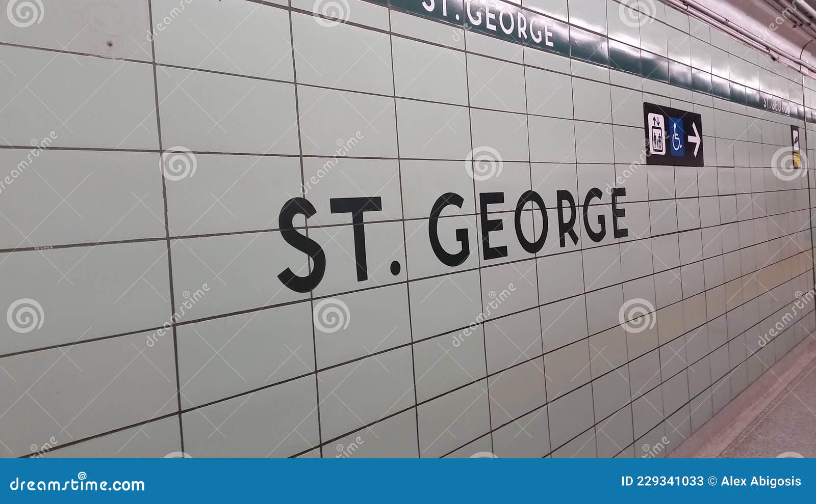 St George Subway Station in Toronto Ontario Canada Editorial Stock ...