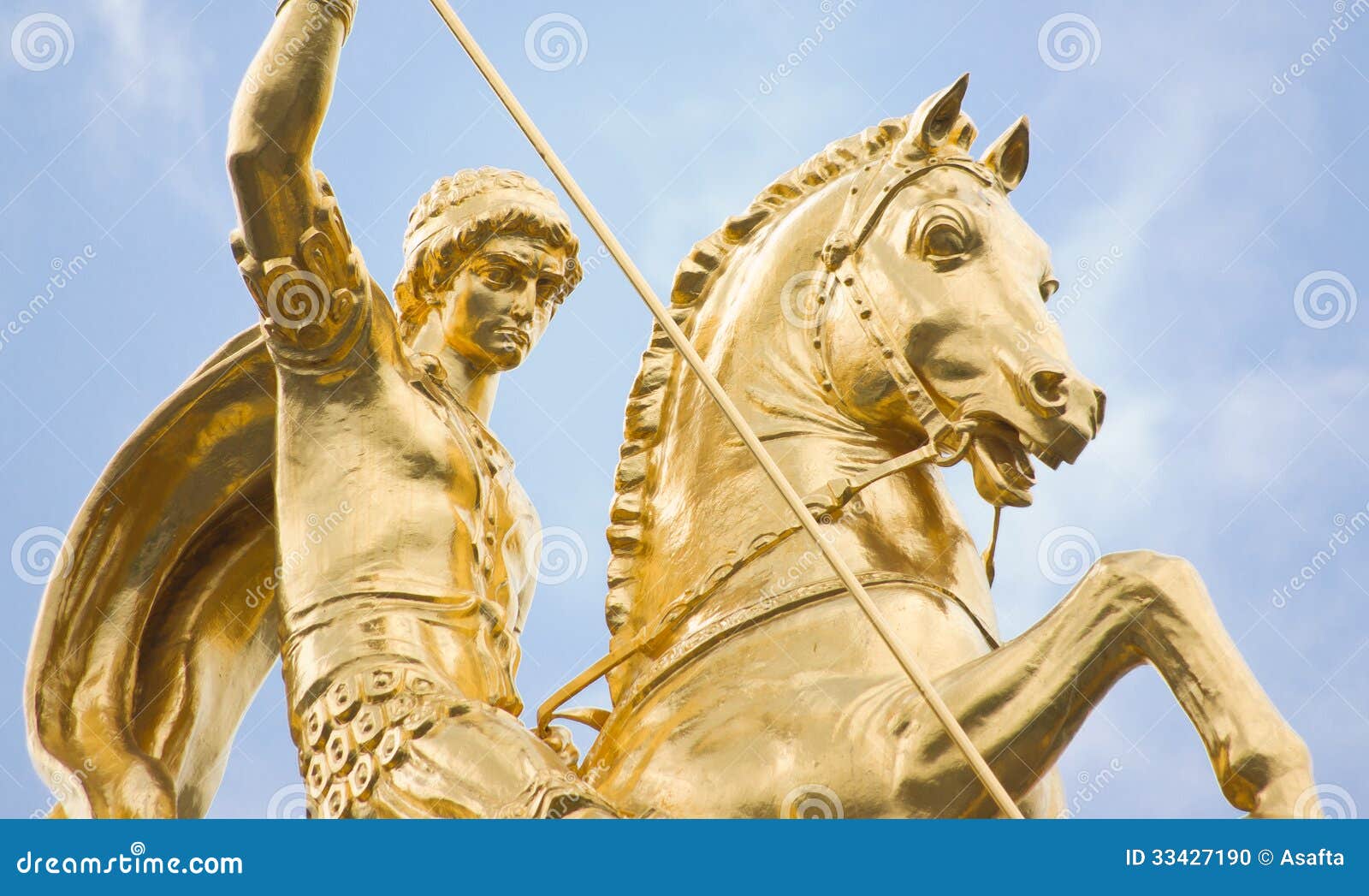 St George Statue photo stock. Image du liberté, tête - 33427190