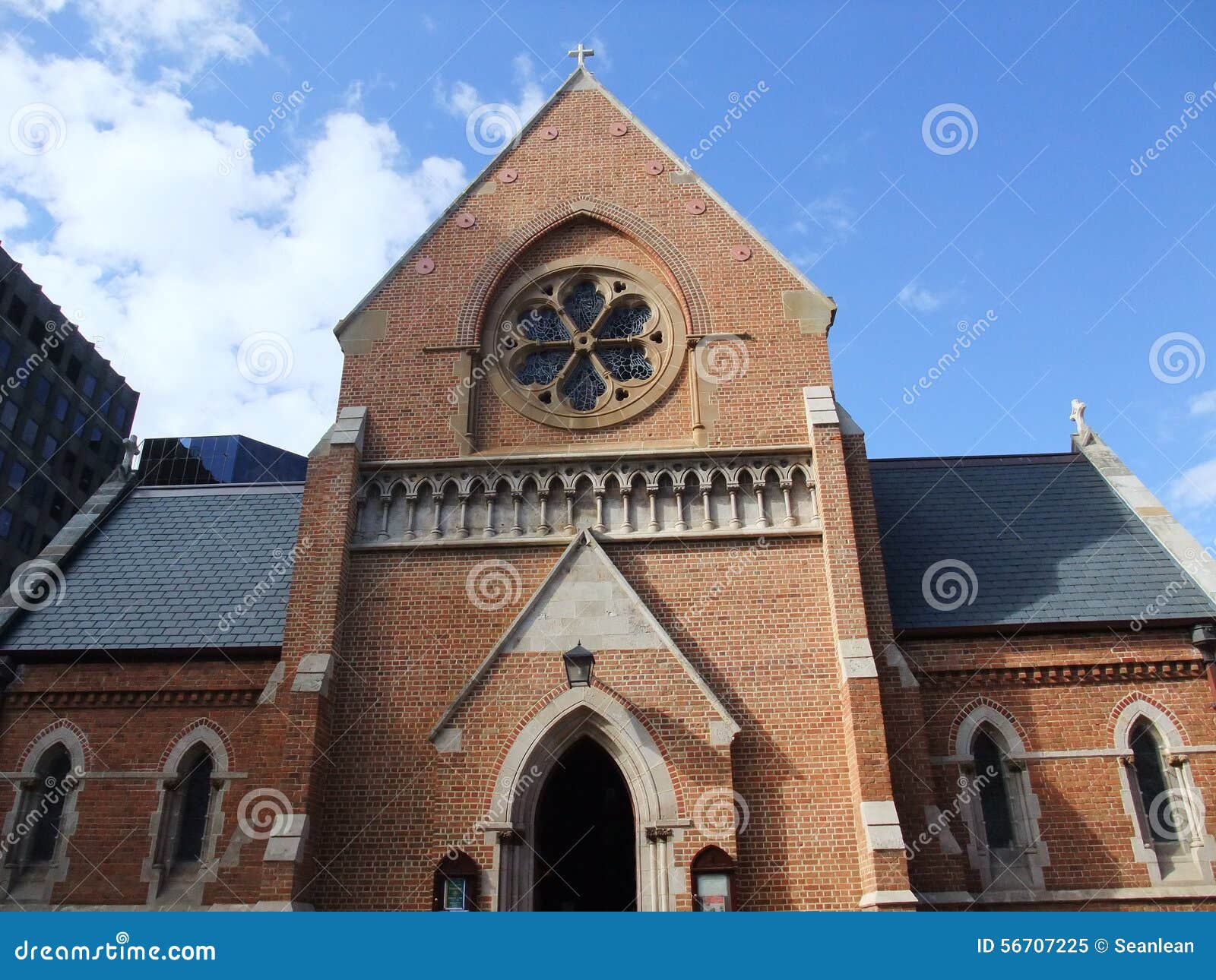 St Georges Cathedral in Perth Stock Image - Image of anglican, landmark ...