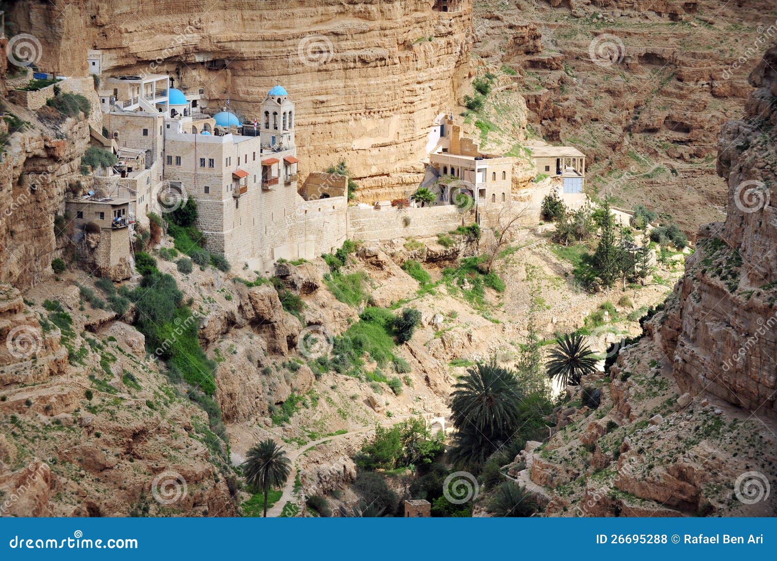 St. Geroge Monastery in the Judean Desert Stock Photo - Image of israel ...