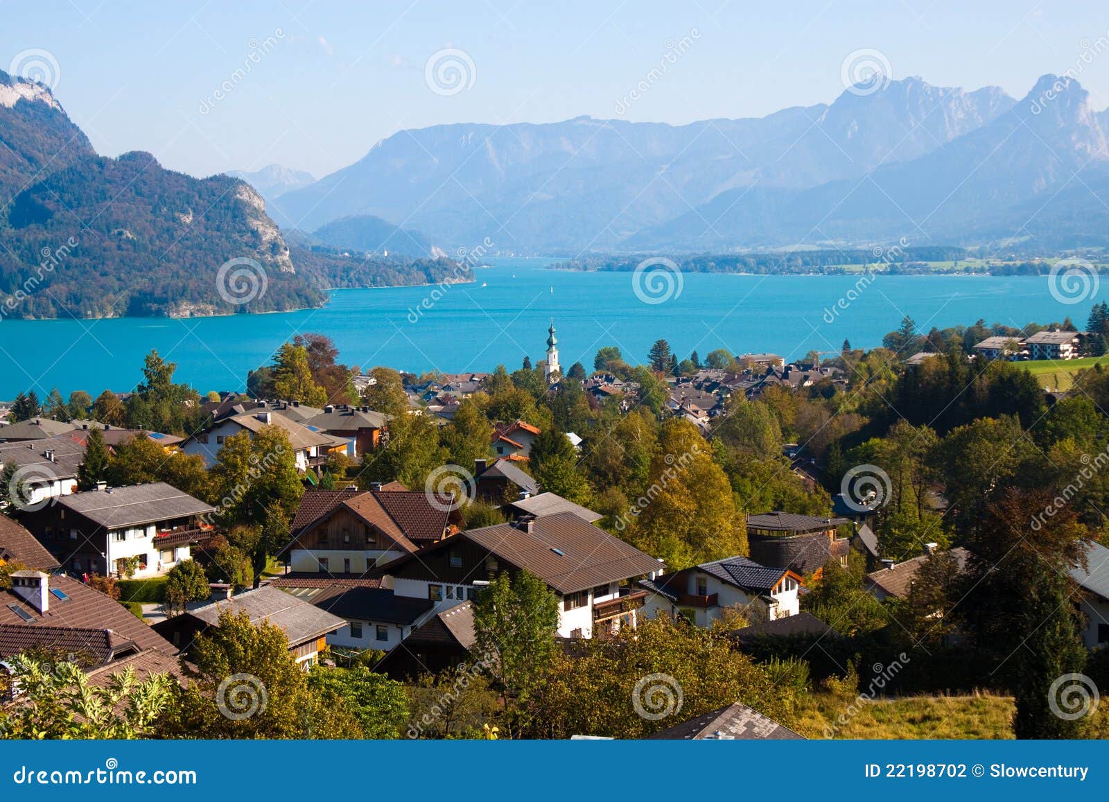 St. Gilgen stock photo. Image of alps, lake, sankt, salzburg - 22198702