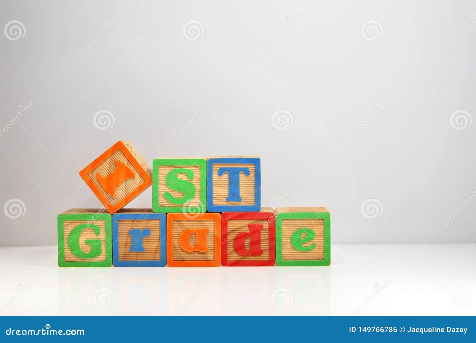 2nd Grade Spelled Out With ABC Blocks Royalty-Free Stock Photography ...