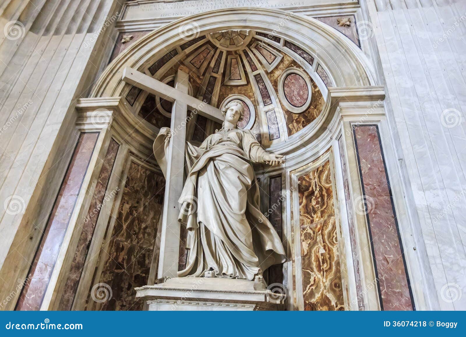 St Helen Statue En Vaticano Foto de archivo editorial - Imagen de ...