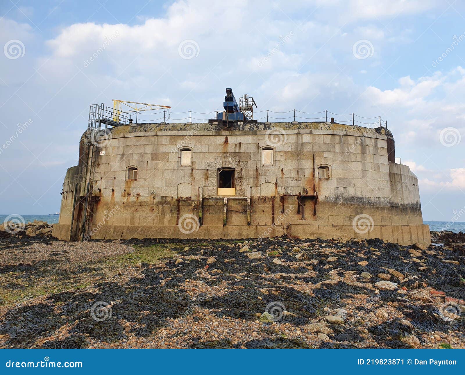 St Helens Fort Isle of Wight 2021 Stock Image - Image of fort, isle ...