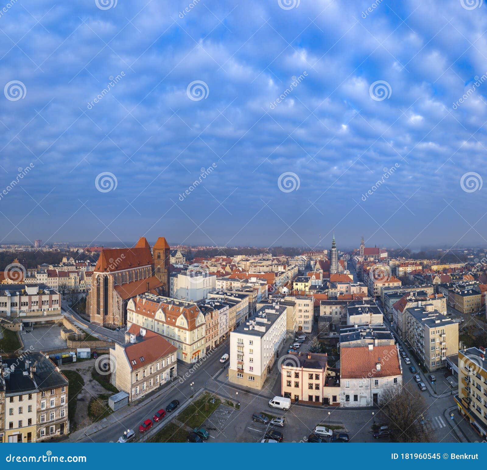 St. Igreja De Nicholas Em Bronha Imagem de Stock - Imagem de azul ...